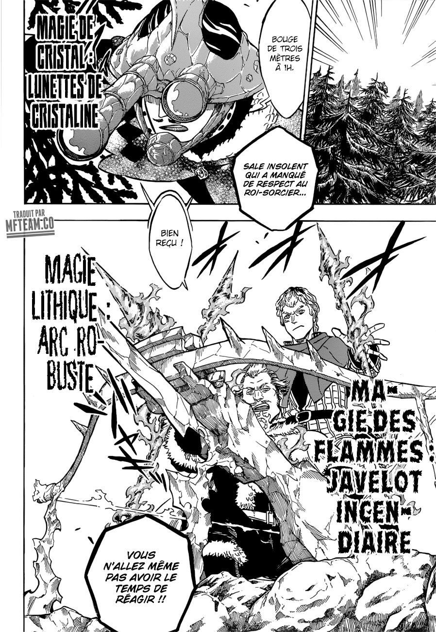 Scan Black Clover Chapitre 113 : Un tournoi pour briser les cristeaux ...
