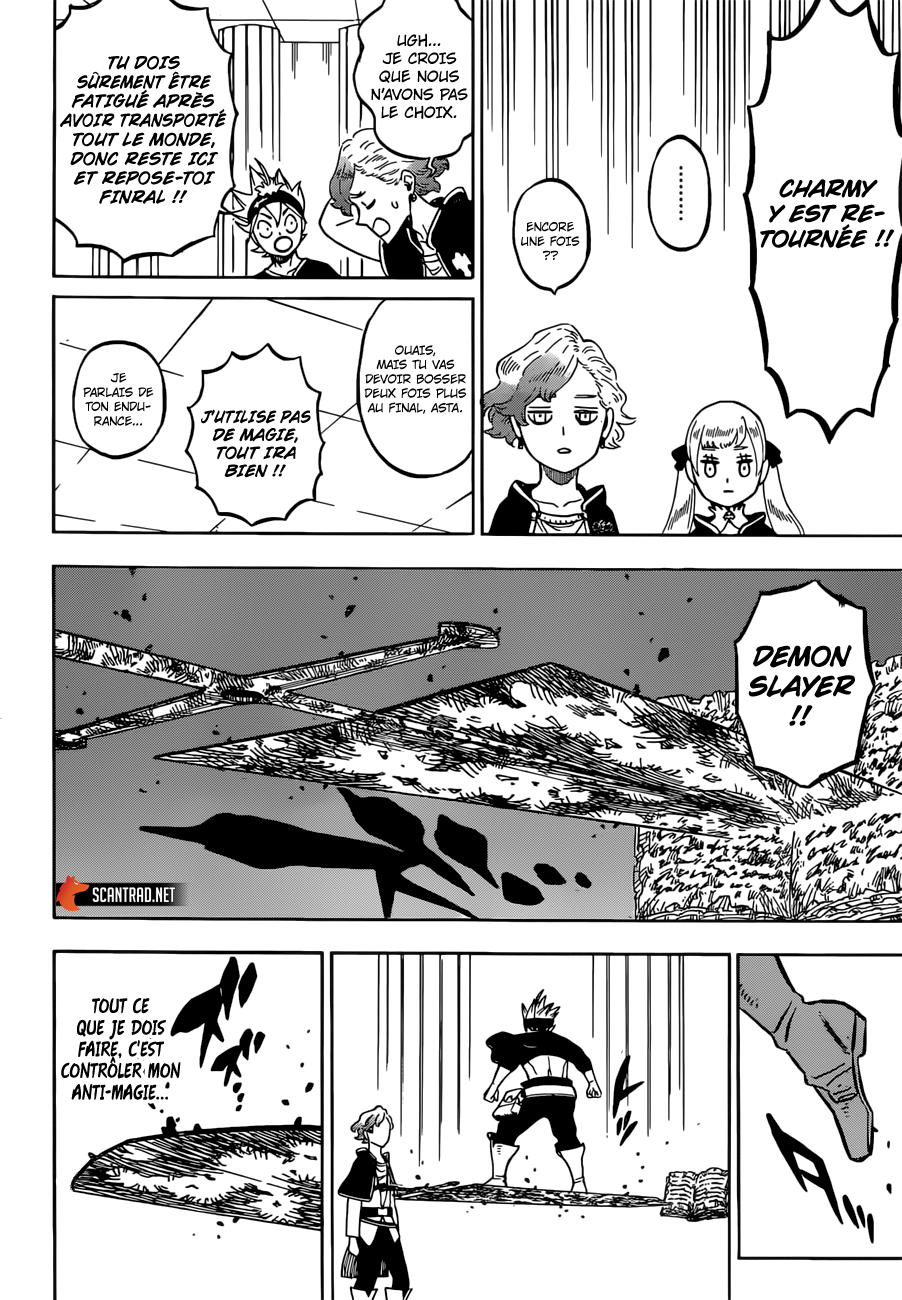 Scan Black Clover Chapitre 232 : Le lac calme et l'ombre de la forêt ...