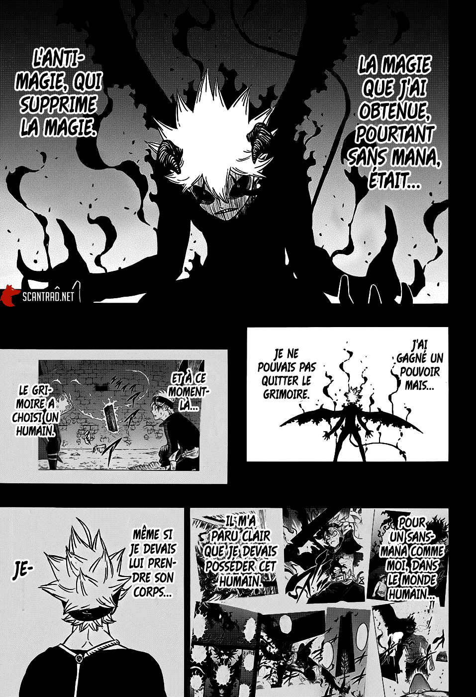 Scan Black Clover Chapitre 269 : Celui qui ne peut pas utiliser la ...