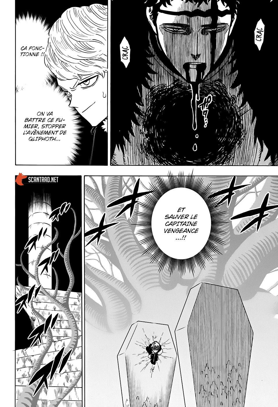 Scan Black Clover Chapitre 277 : Le vice-capitaine de l'Aube Dorée ...