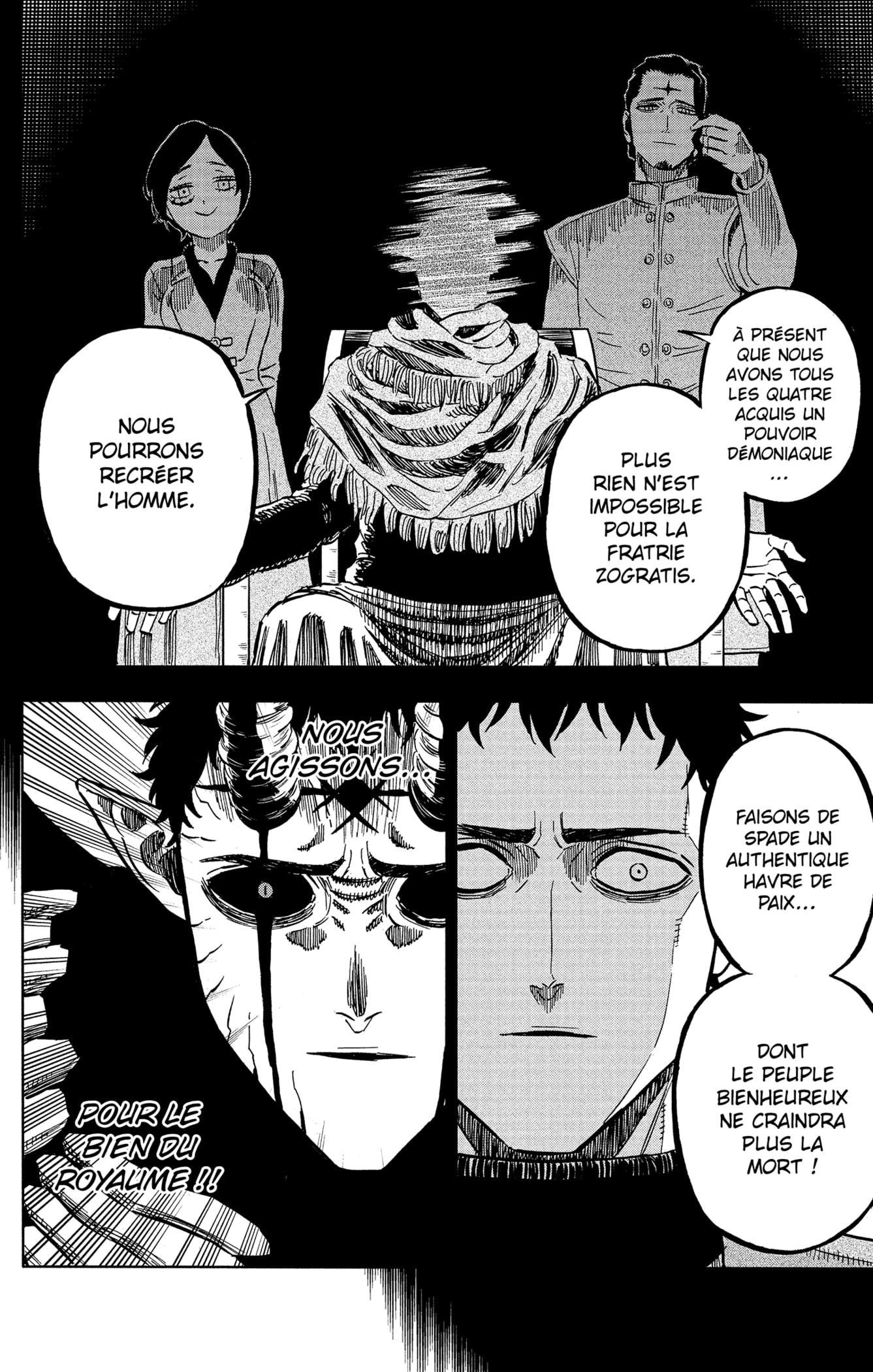 Scan Black Clover Chapitre 310 : Cœur juste et cœur malfaisant - Page 6 ...