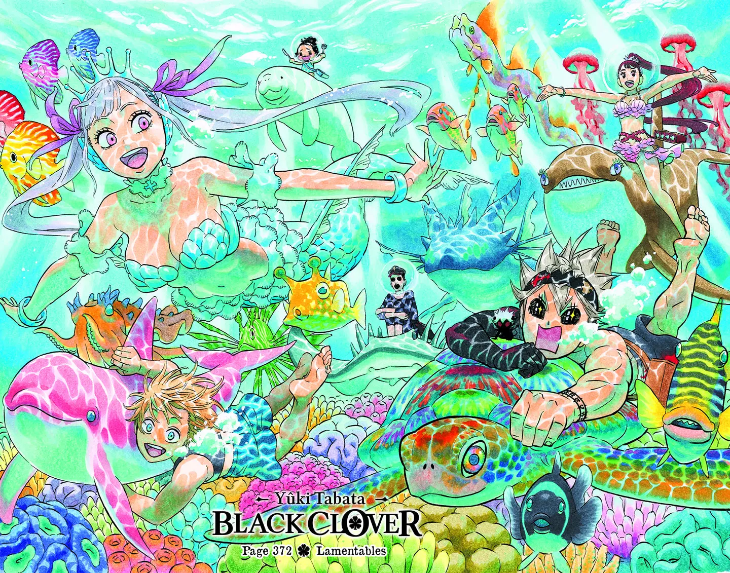 Scan Black Clover Chapitre 372 : Lamentables - Page 1 sur ScanVF.Net