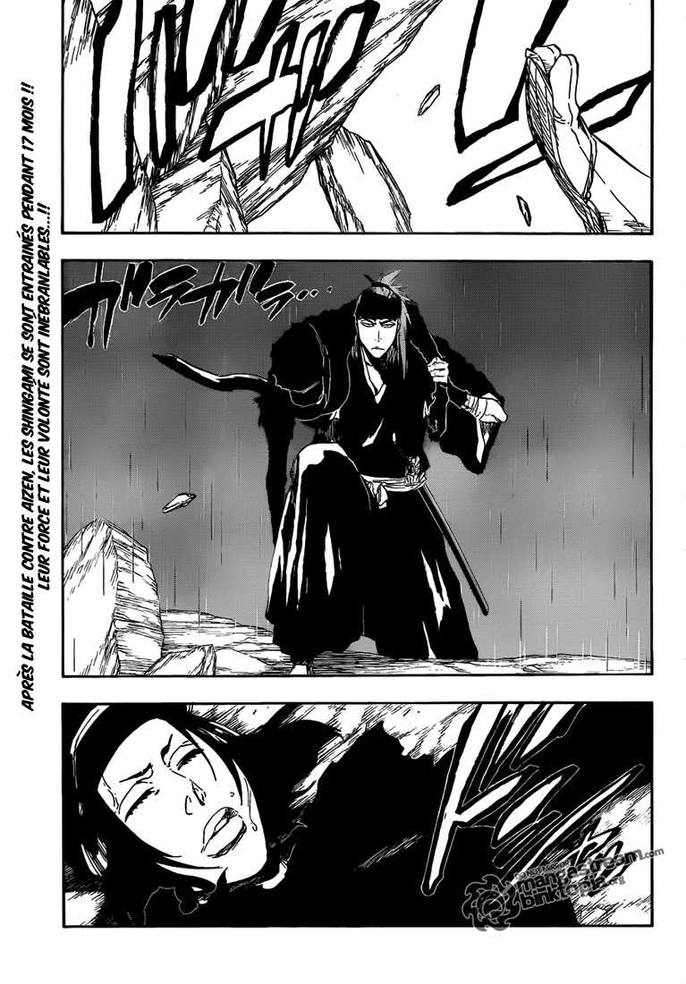 Scan Bleach Chapitre 466 : Screaming Invader - Page 1 sur ScanVF.Net