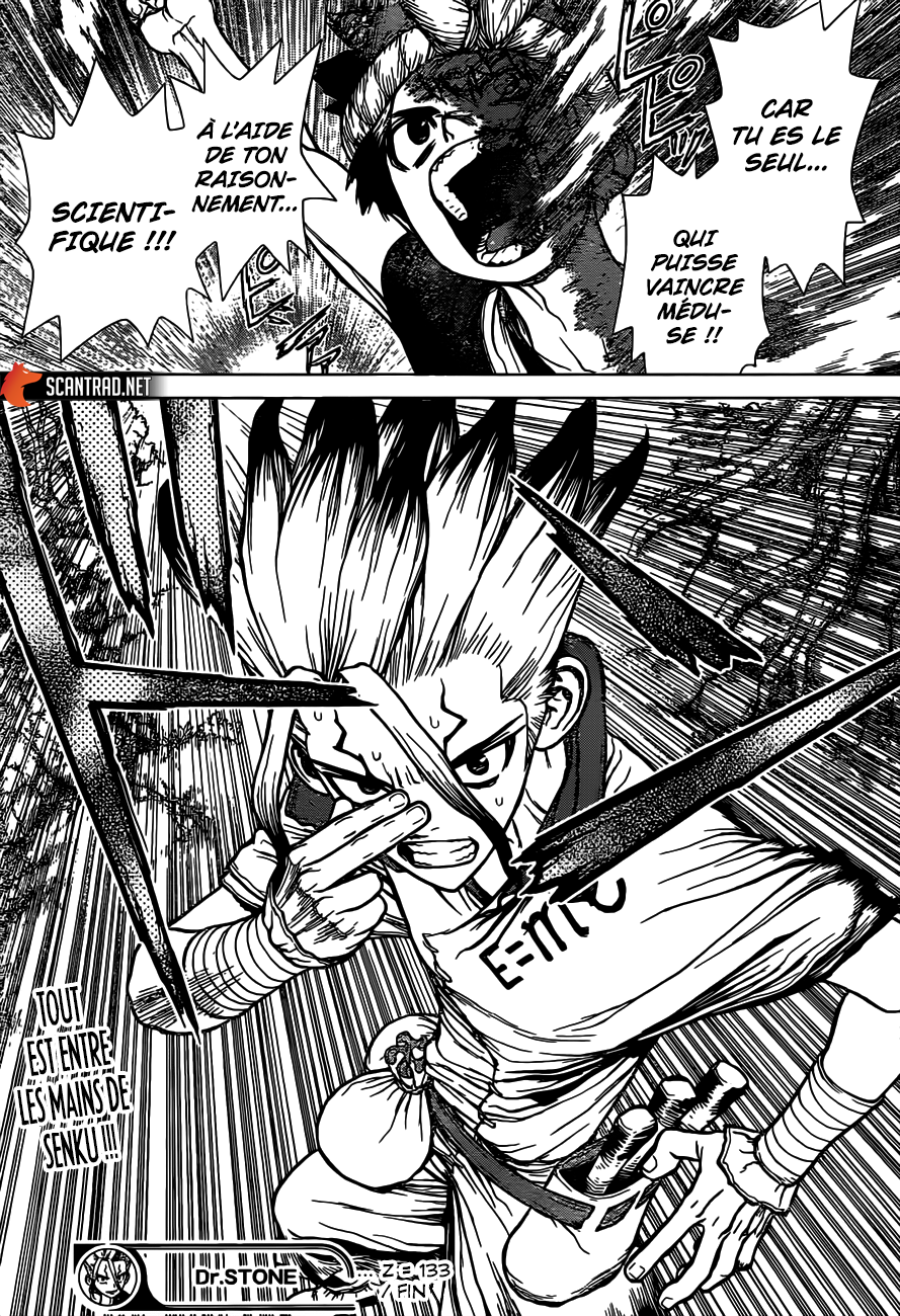 Scan Dr. Stone Chapitre 133 : L'étincelle destructrice - Page 17 sur ...
