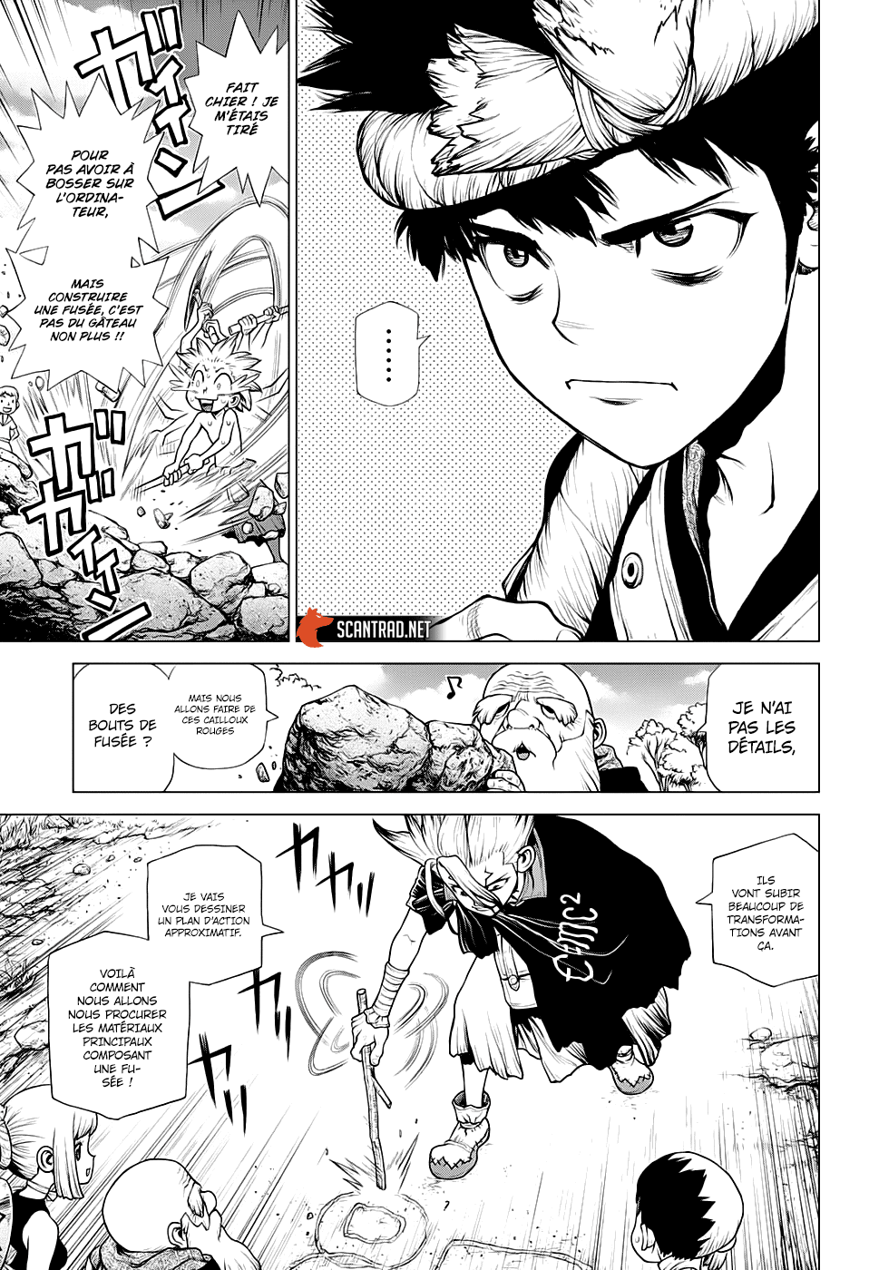 Scan Dr. Stone Chapitre 210 : Not one-way - Page 3 sur ScanVF.Net