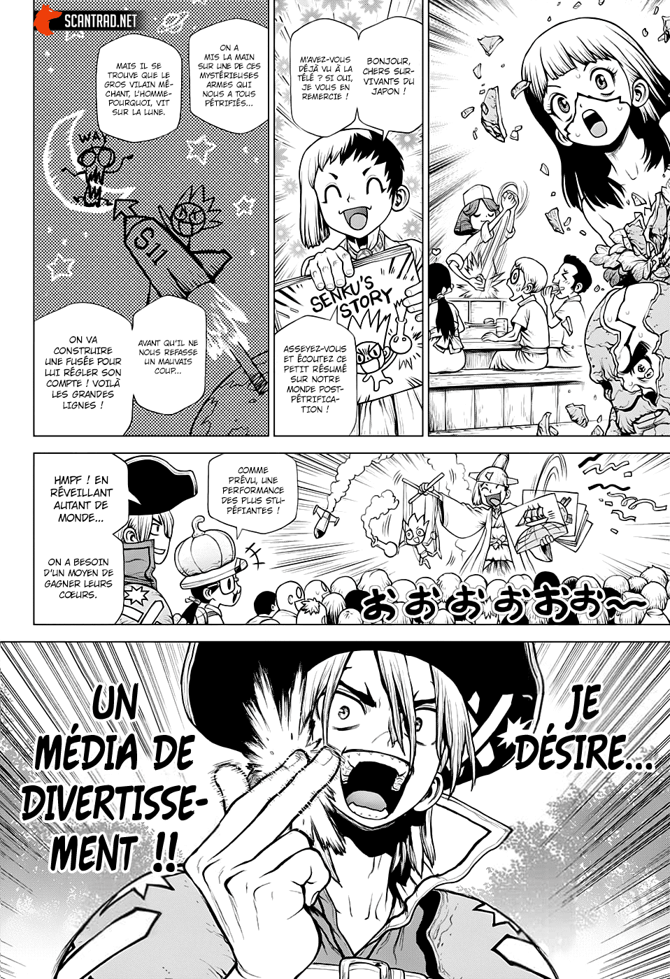 Scan Dr. Stone Chapitre 213 : Unknown known - Page 3 sur ScanVF.Net