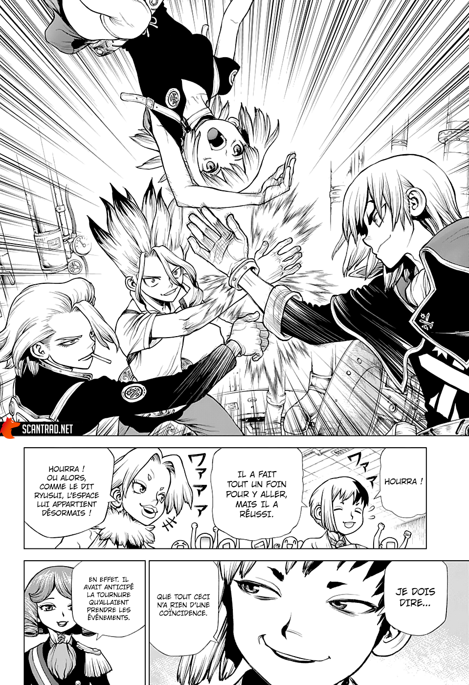 Scan Dr. Stone Chapitre 226 : Un pas de géant - Page 2 sur ScanVF.Net