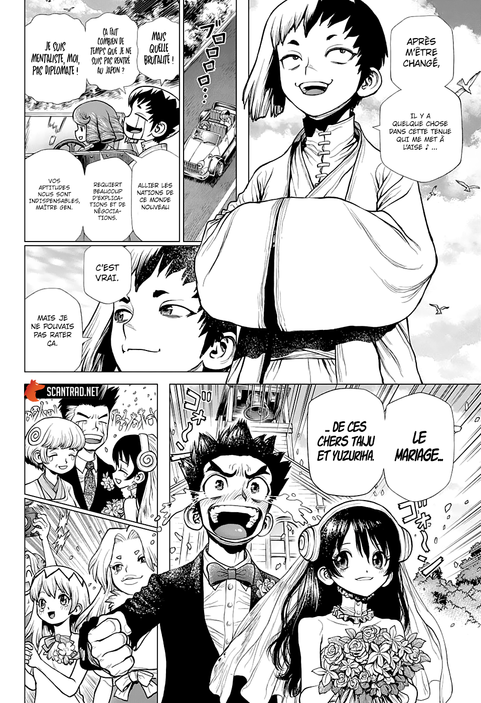Scan Dr. Stone Chapitre 232 : Dr. Stone - Fin - Page 7 sur ScanVF.Net