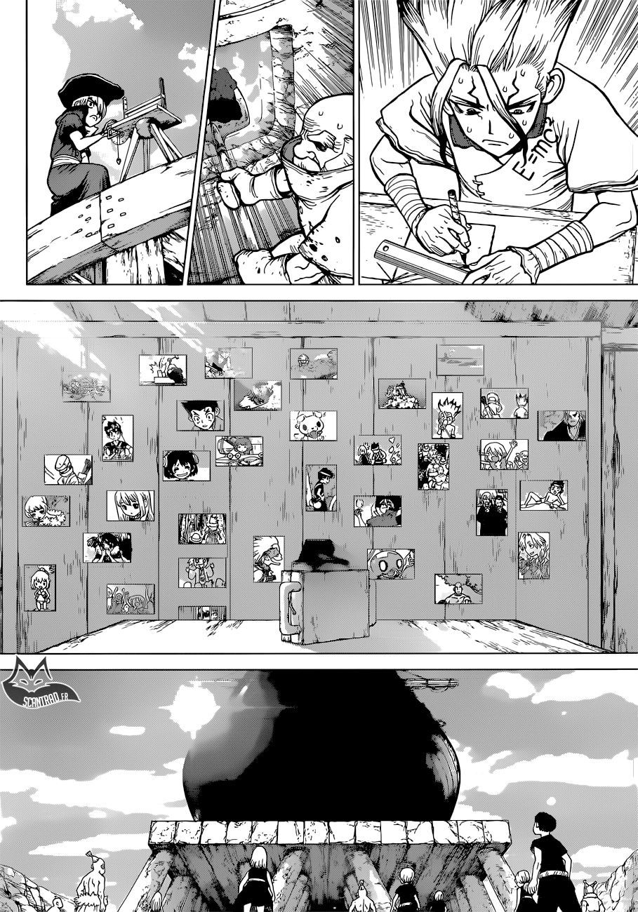 Scan Dr. Stone Chapitre 99 : Le journal photo du royaume de la science ...