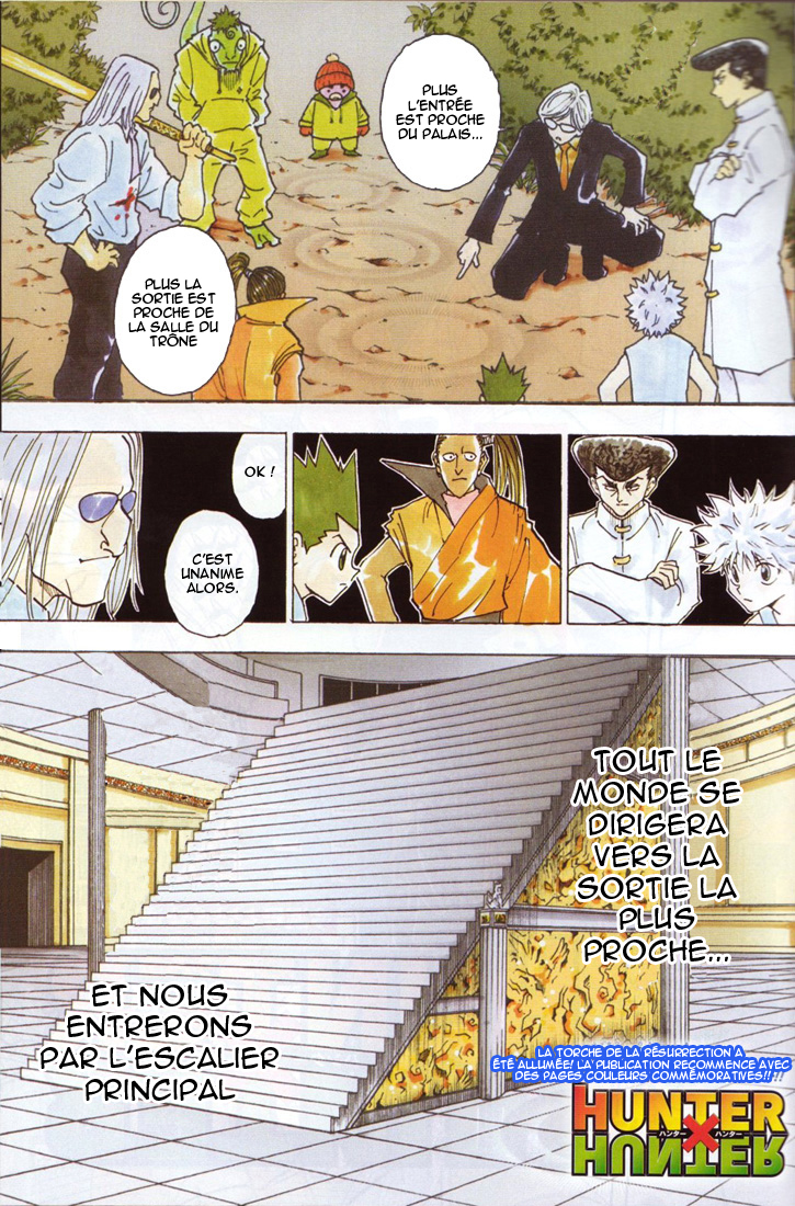 Scan Hunter X Hunter Chapitre 261 : Assaut 1 - Page 1 sur ScanVF.Net