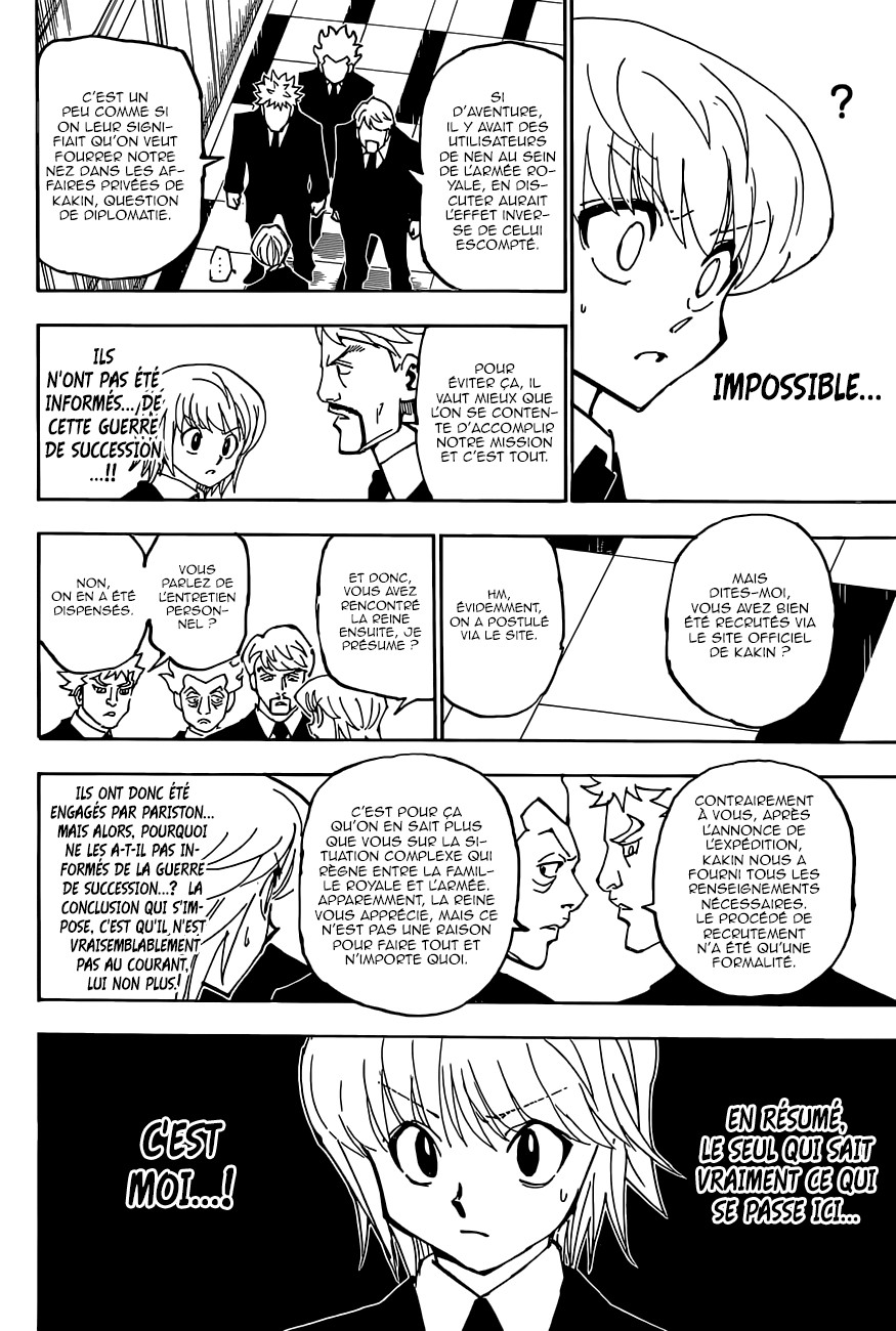 Scan Hunter X Hunter Chapitre 359 : Départ - Page 2 sur ScanVF.Net