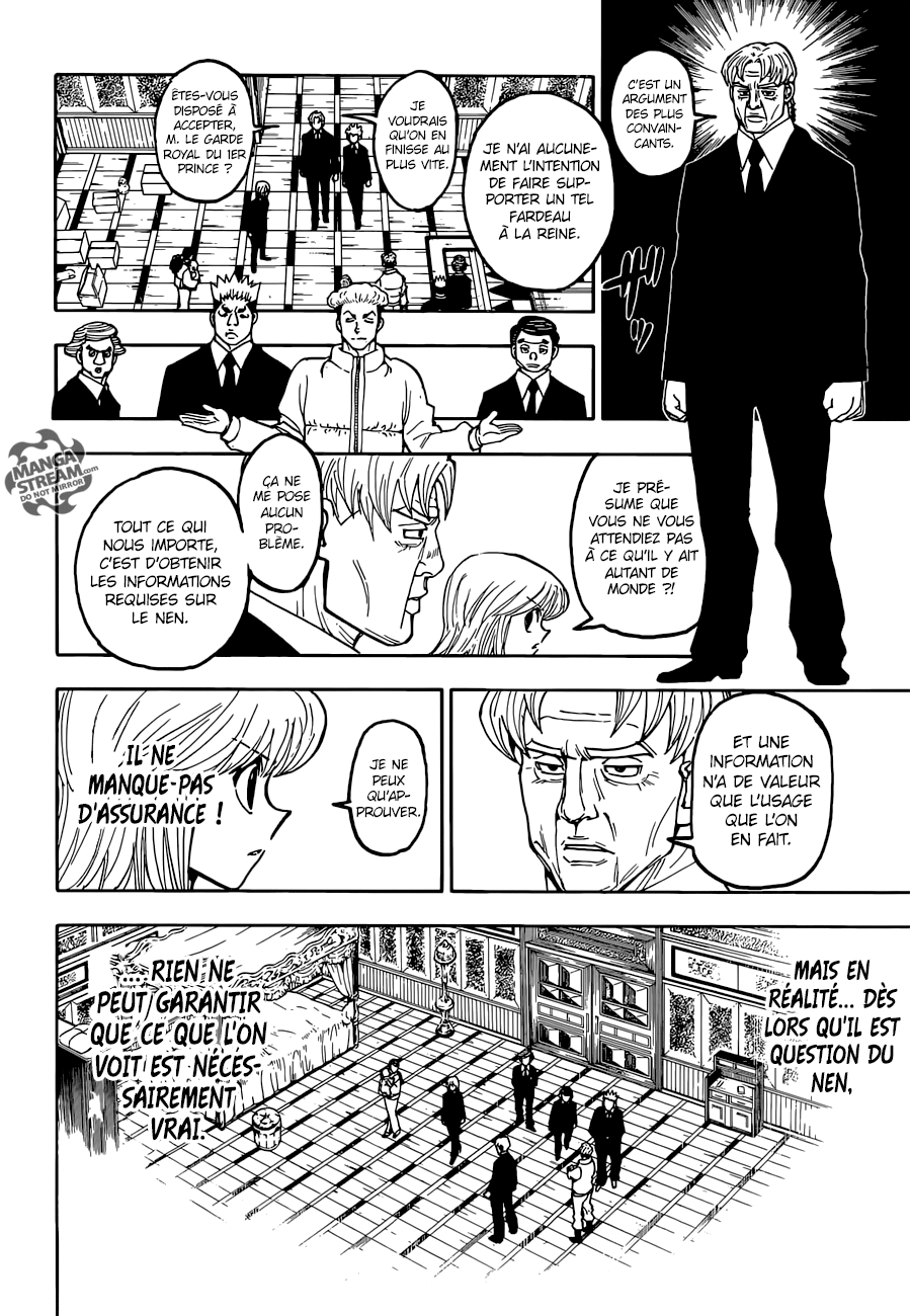Scan Hunter X Hunter Chapitre 367 : Synchronisation - Page 1 sur ScanVF.Net