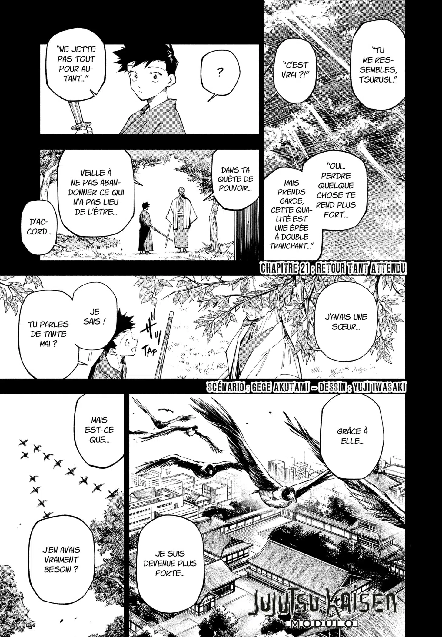 Scan Jujutsu Kaisen Modulo Chapitre 21 : Retour tant attendu - Page 1 ...
