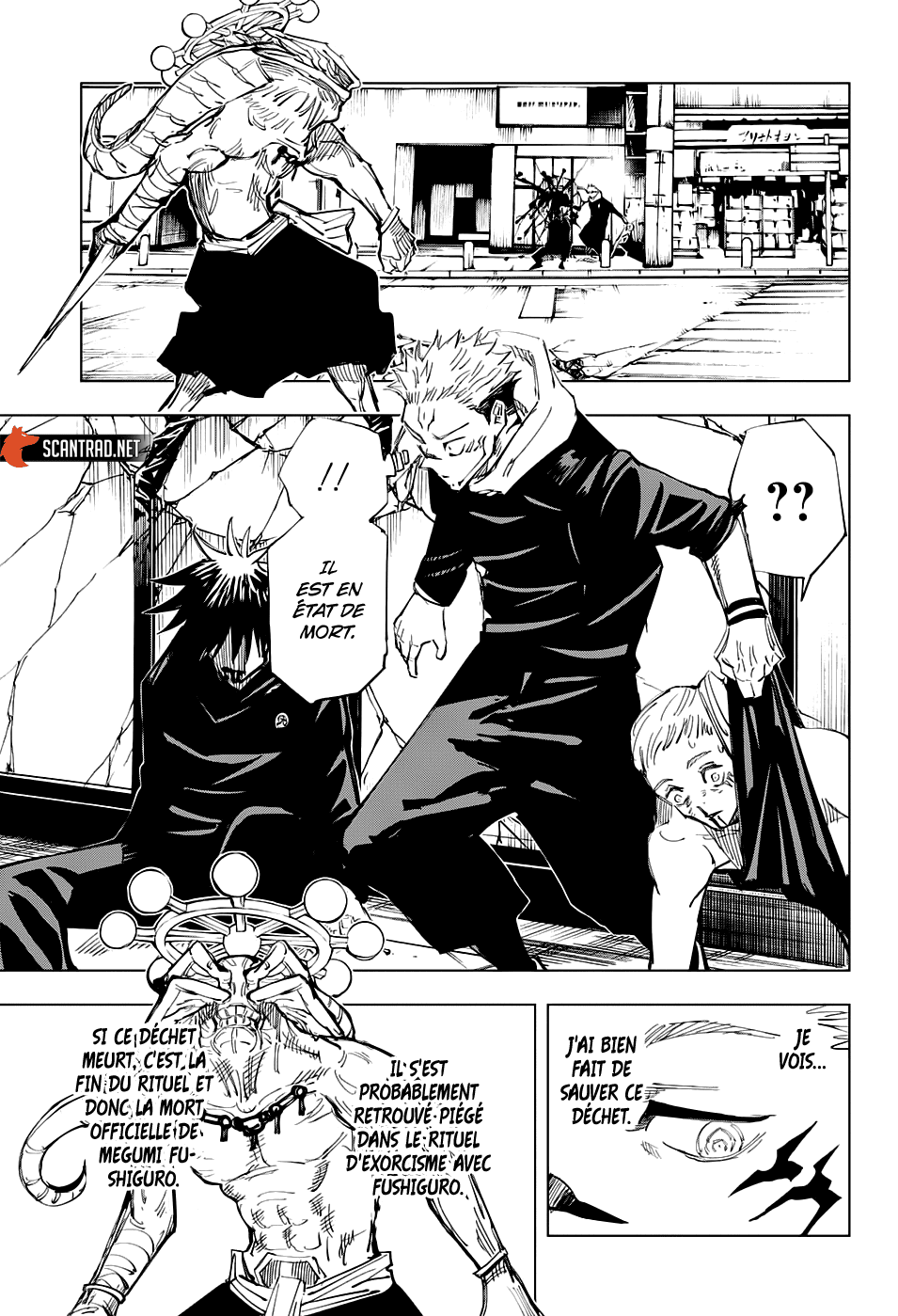 Scan Jujutsu Kaisen Chapitre 117 : L'incident de Shibuya (35) - Page 16 ...