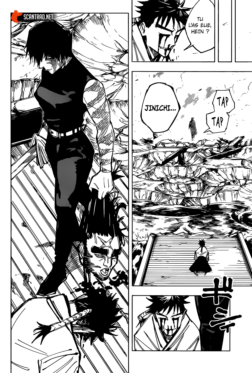 Scan Jujutsu Kaisen Chapitre 150 : Préparatifs complets -3- - Page 1 ...