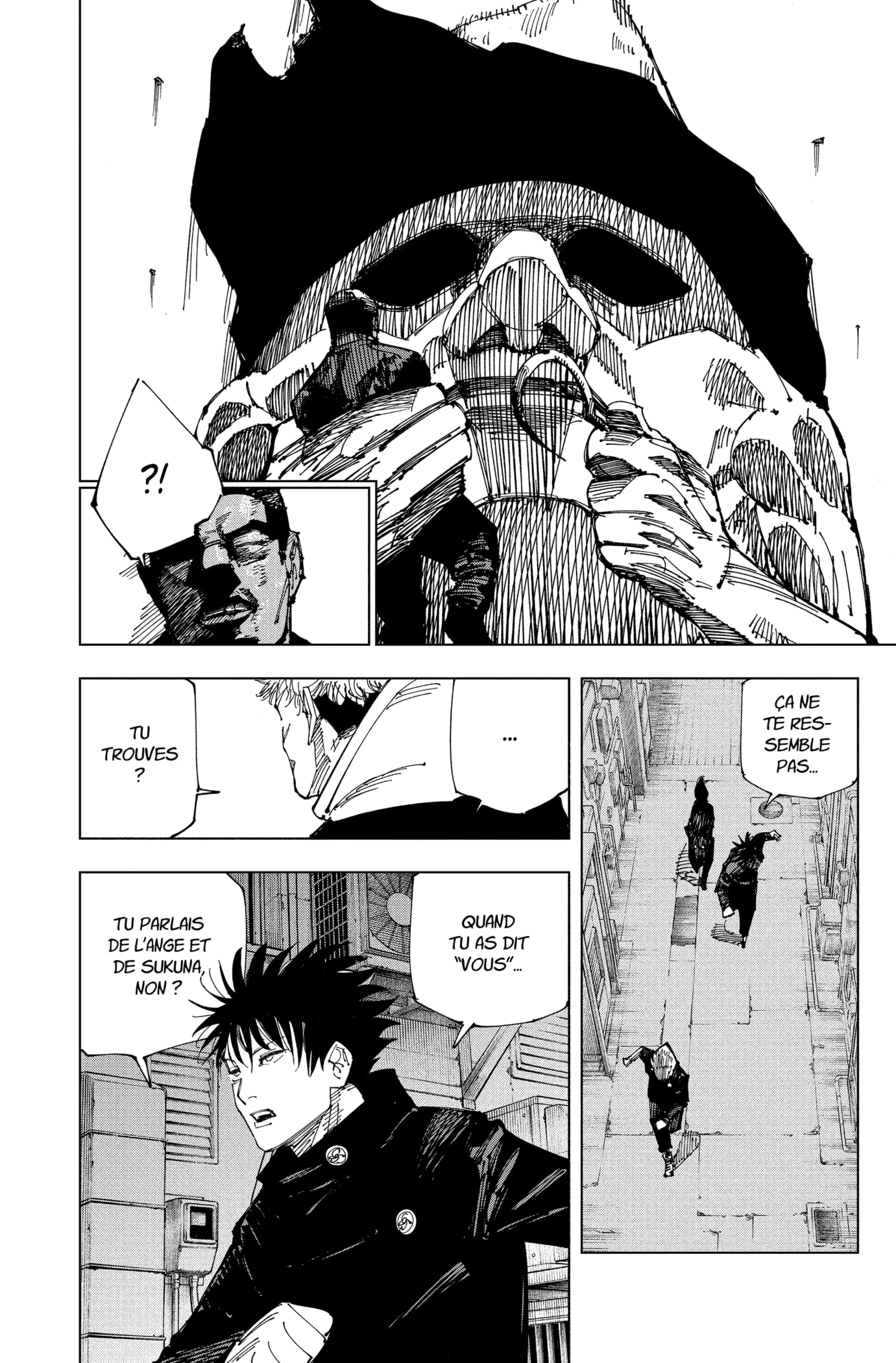 Scan Jujutsu Kaisen Chapitre 210 : Offrande à l'inconnu (2) - Page 12 ...