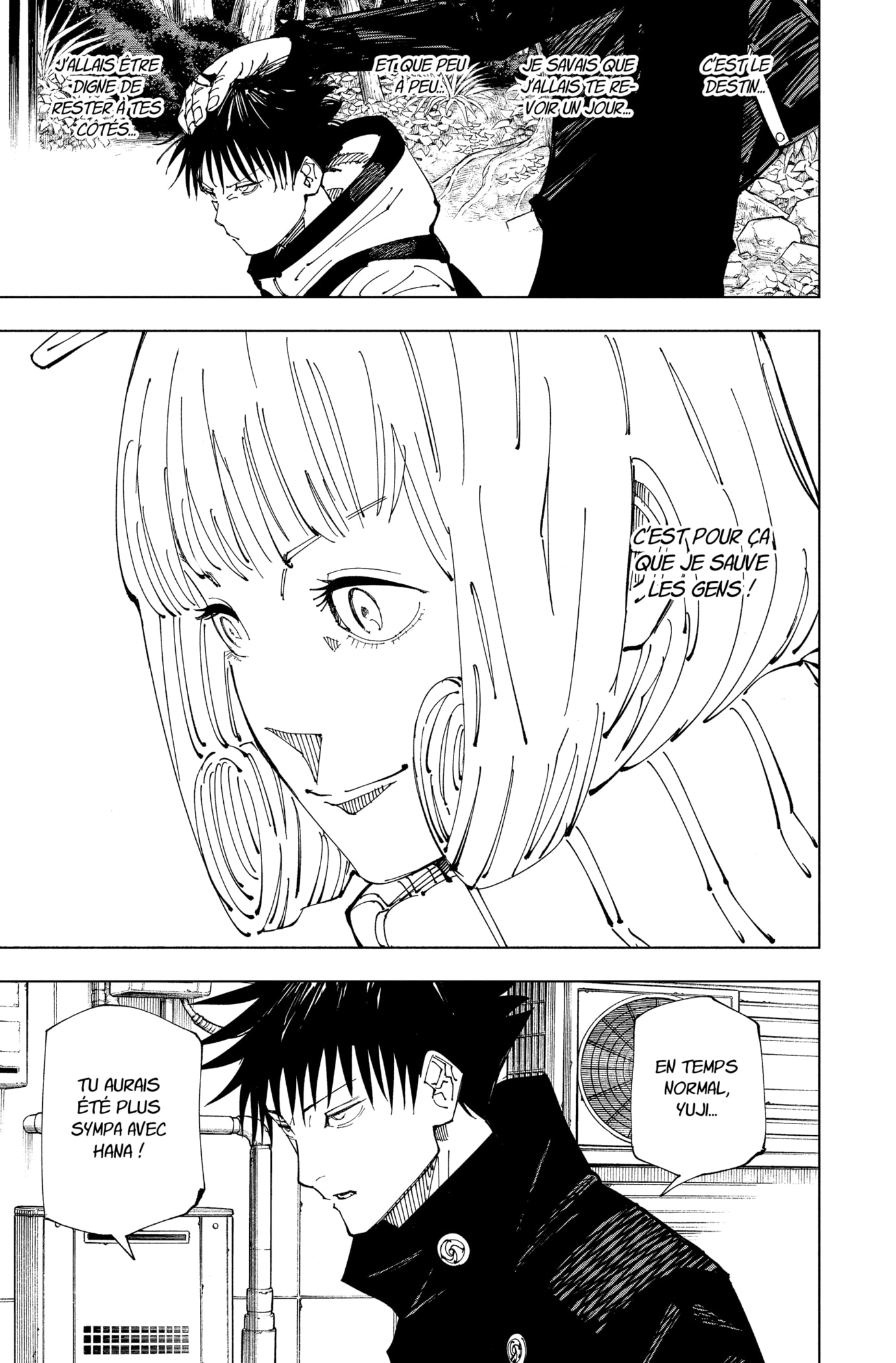 Scan Jujutsu Kaisen Chapitre 210 : Offrande à l'inconnu (2) - Page 1 ...