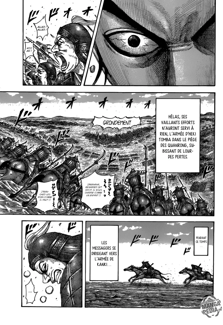 Scan Kingdom Chapitre 540 : Bataille d'attrition - Page 10 sur ScanVF.Net