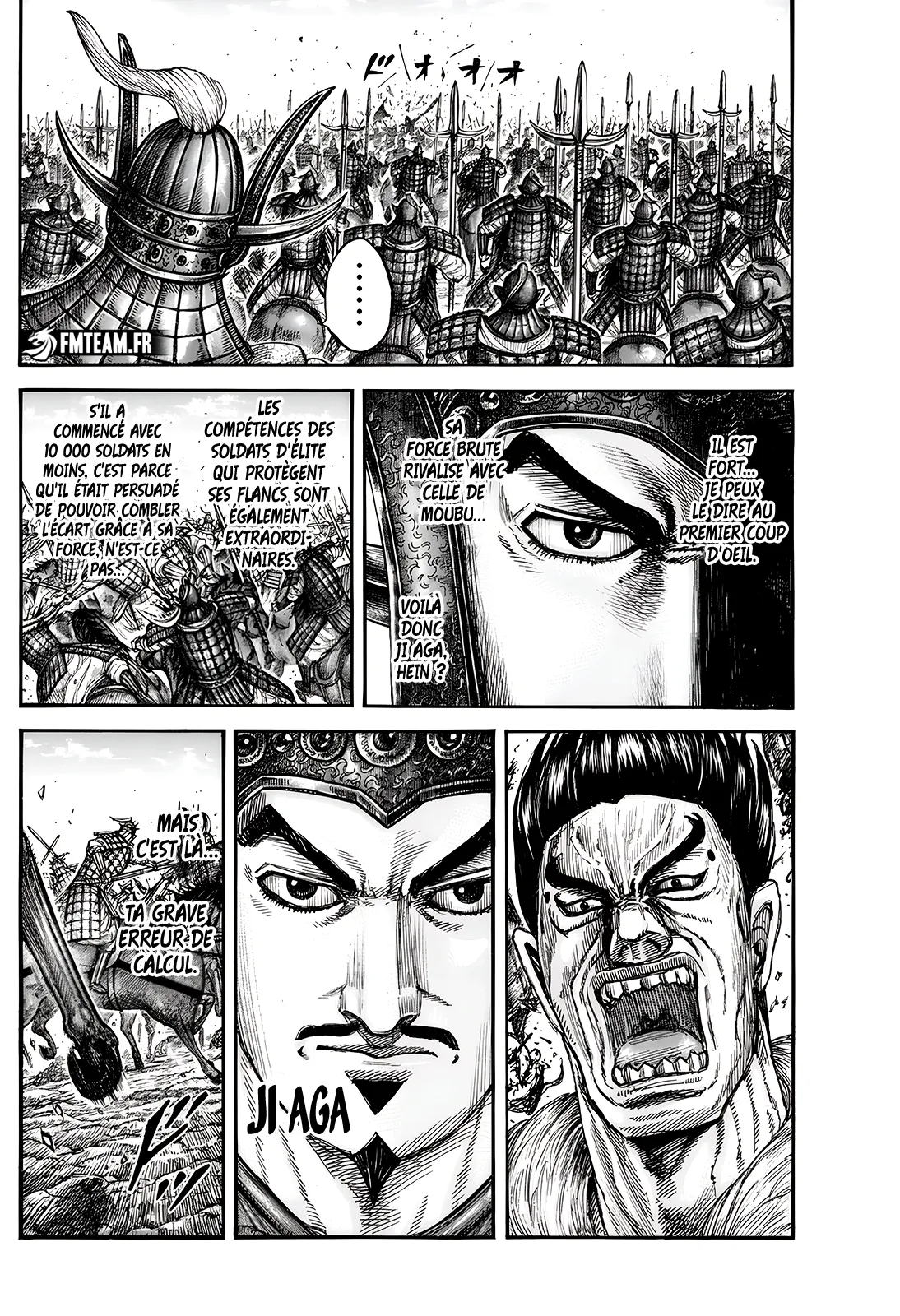 Scan Kingdom Chapitre 780 : L'attaque et la défense de l'armée centrale ...