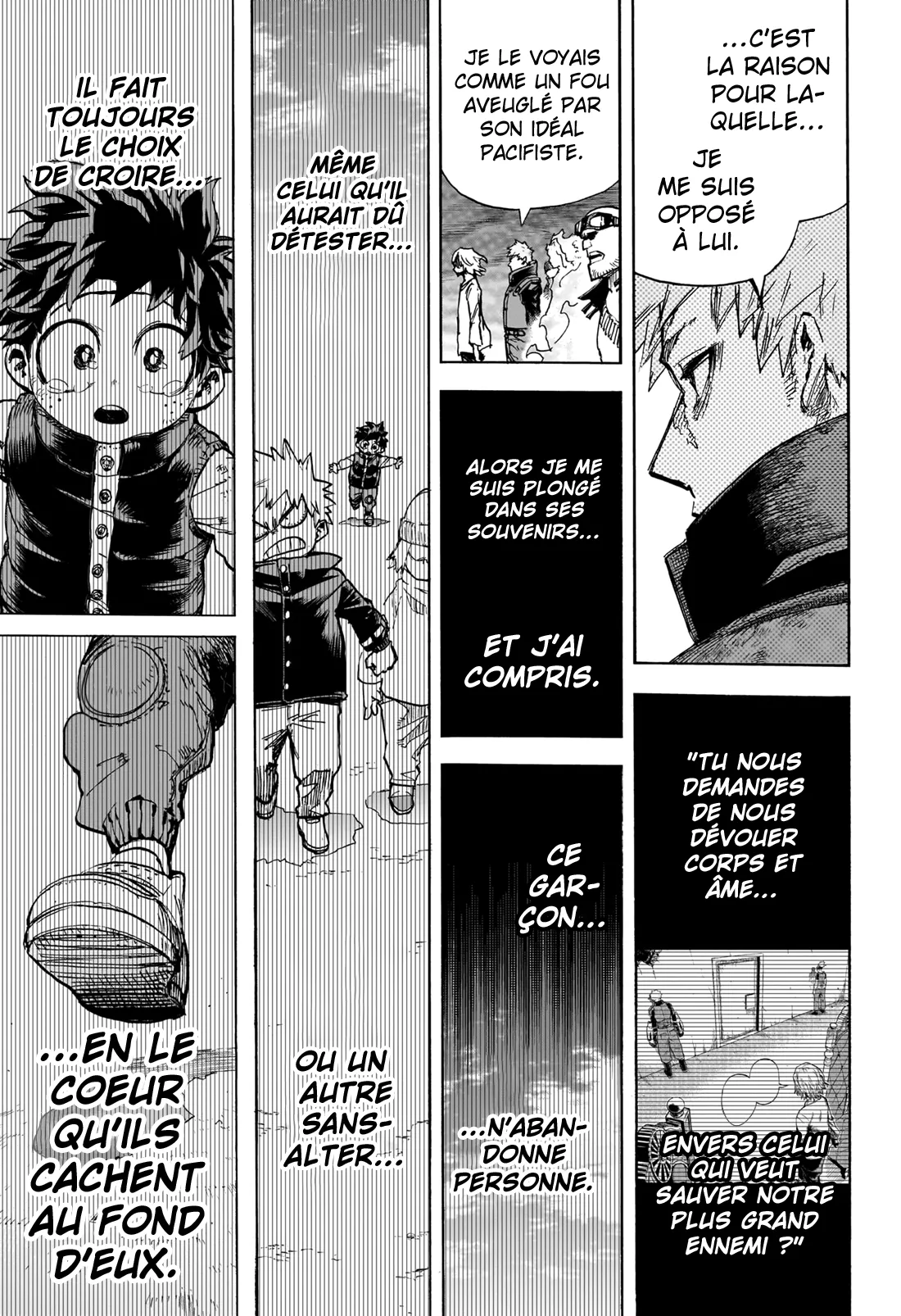 Scan My Hero Academia Chapitre 412 : Le héros le plus fou de l'histoire ...