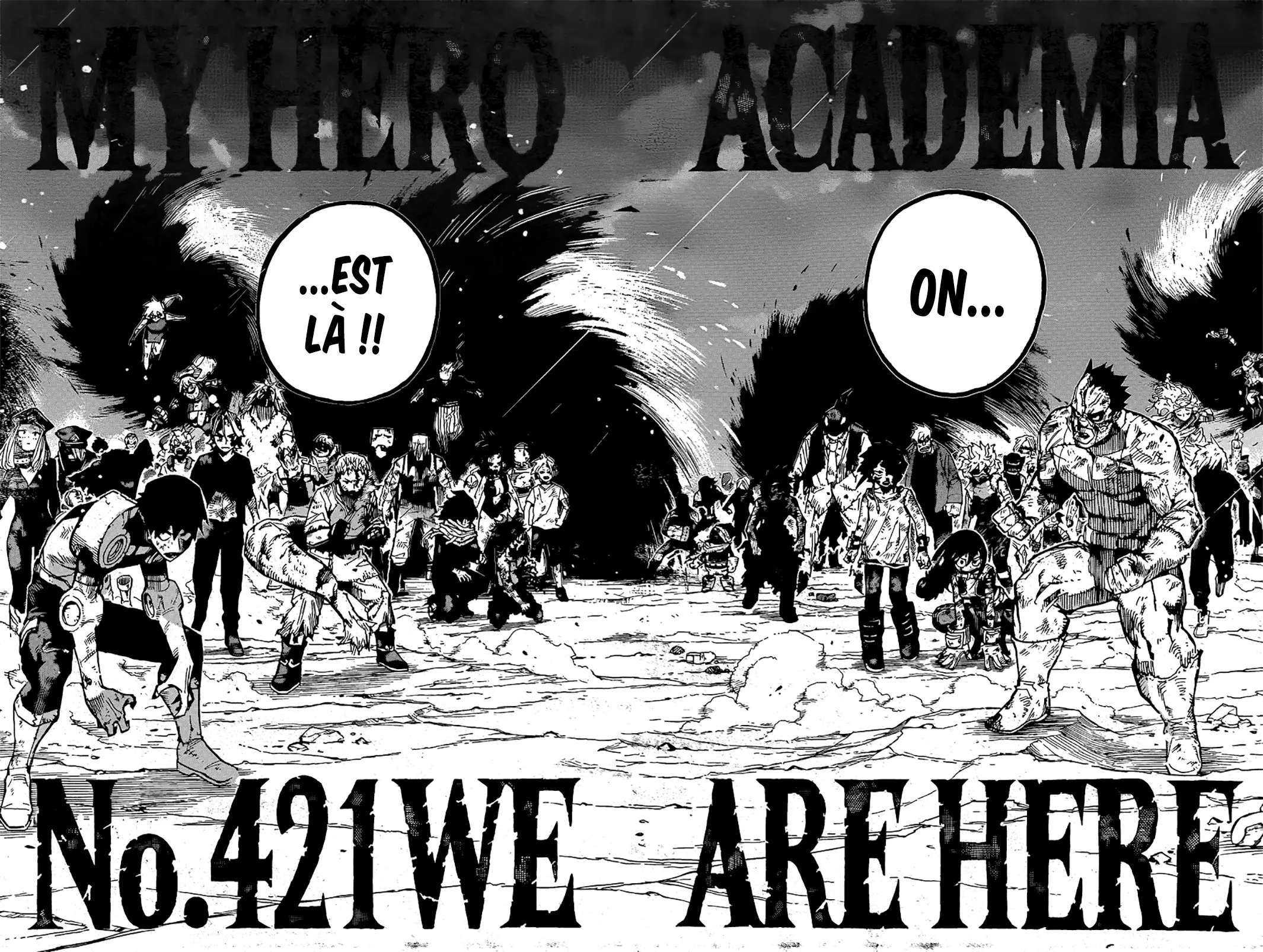 Scan My Hero Academia Chapitre 421 : We are here - Page 2 sur ScanVF.Net