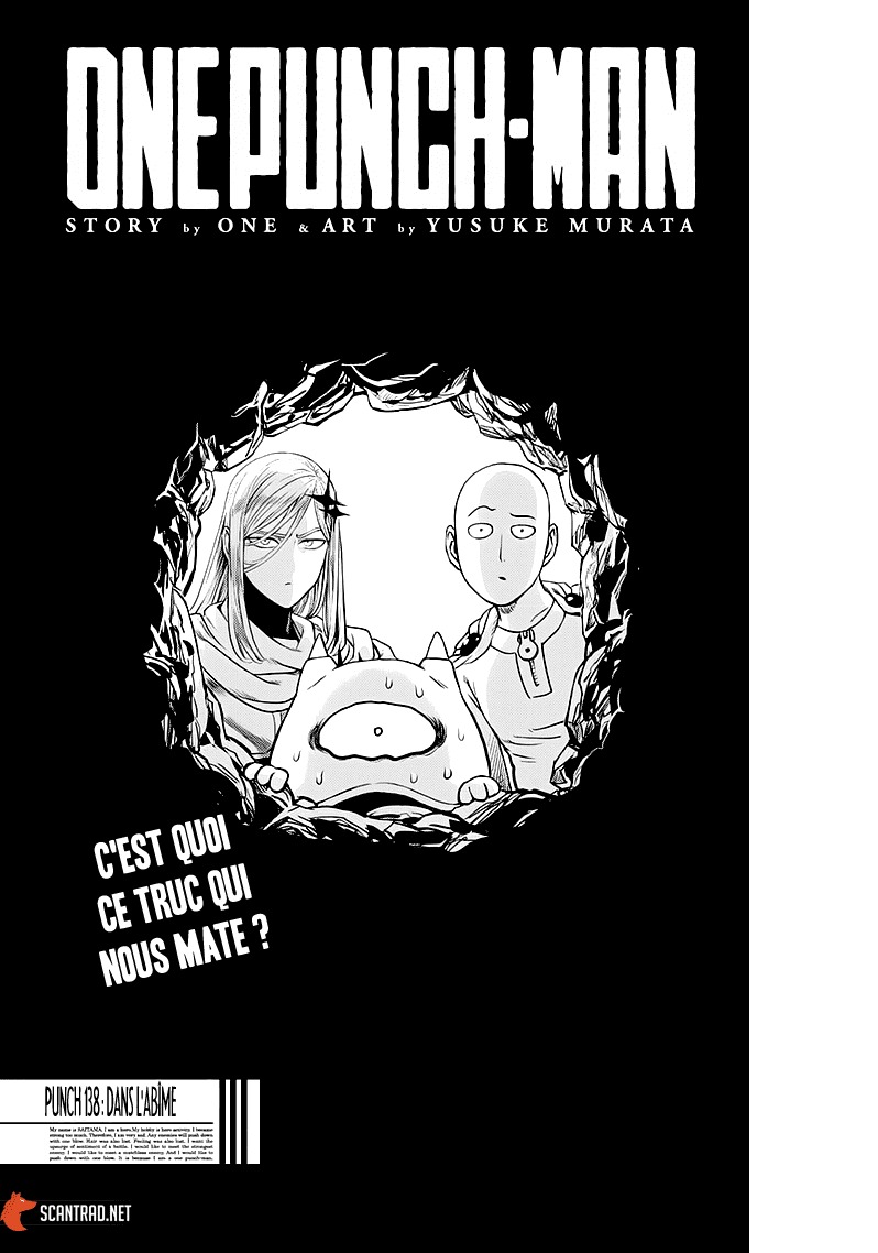 Scan One Punch Man Chapitre 164 : Dans l'abîme - Page 1 sur ScanVF.Net