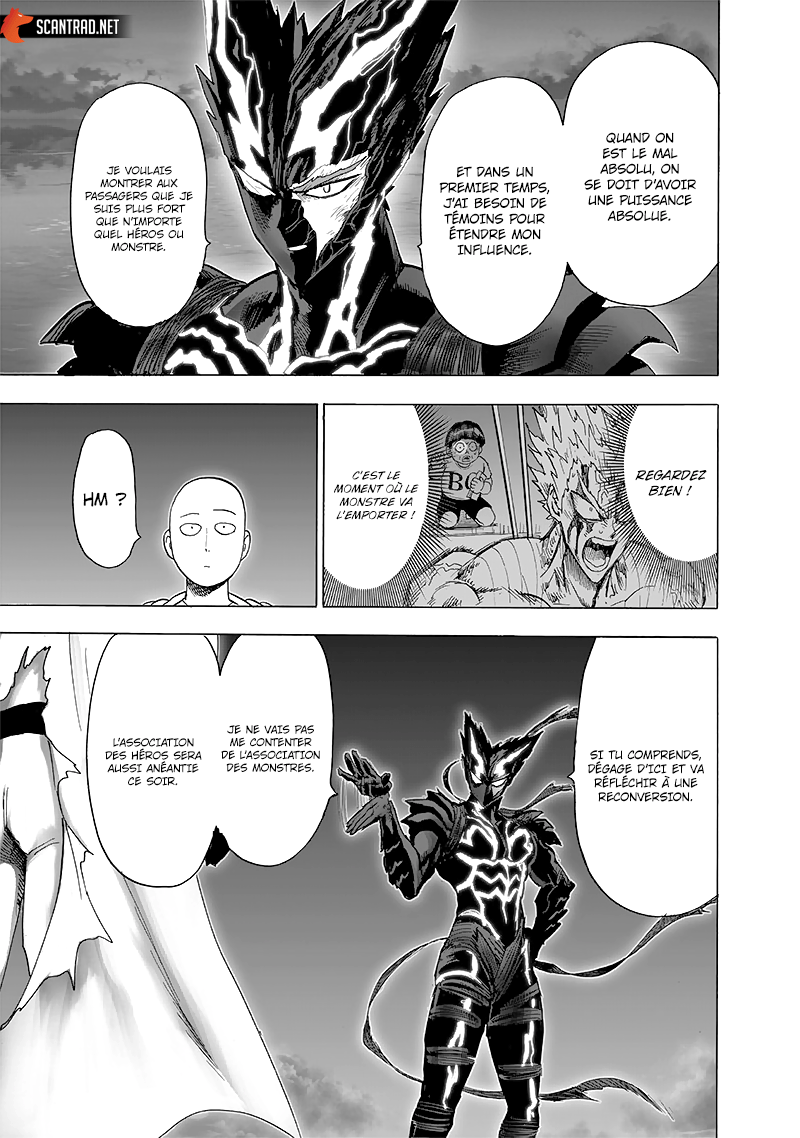 Scan One Punch Man Chapitre 187 : Une impression désagréable - Page 1 ...