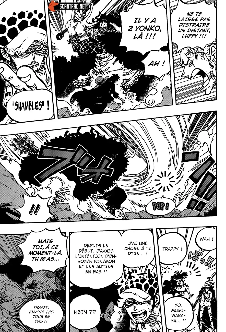 Scan One Piece Chapitre 1001 : La bataille décisive des monstres d ...
