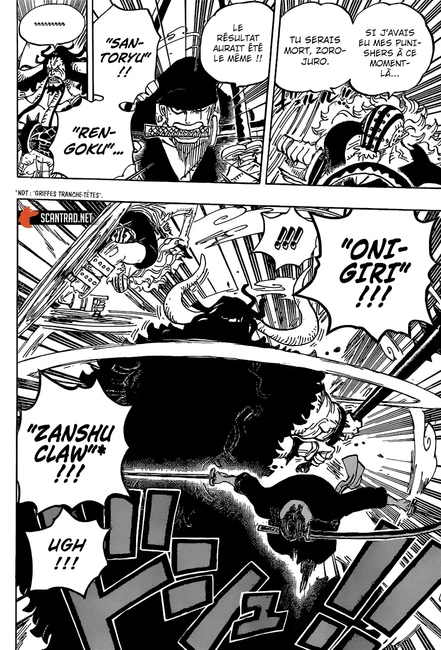 Scan One Piece Chapitre 1001 : La bataille décisive des monstres d ...