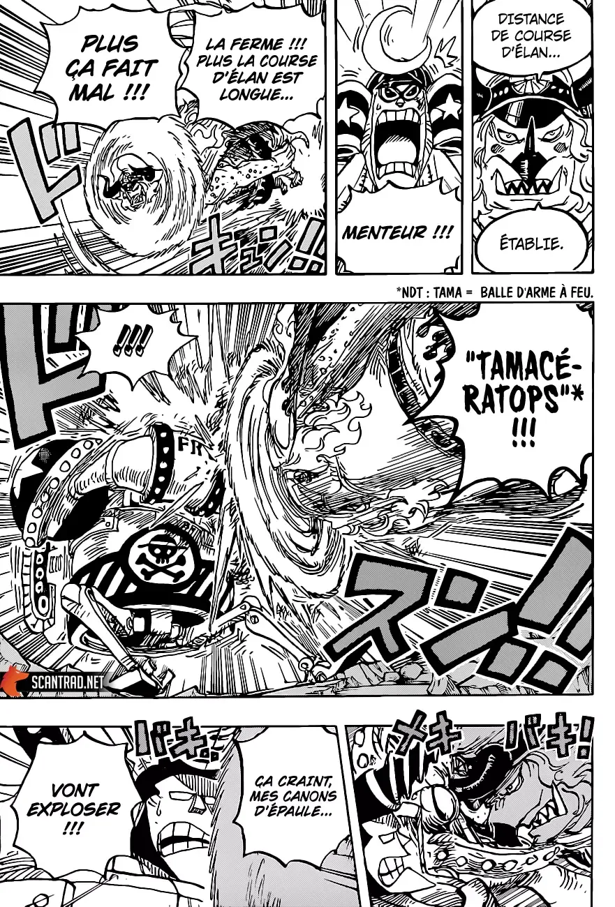 Scan One Piece Chapitre 1019 : Hélicératops - Page 12 sur ScanVF.Net