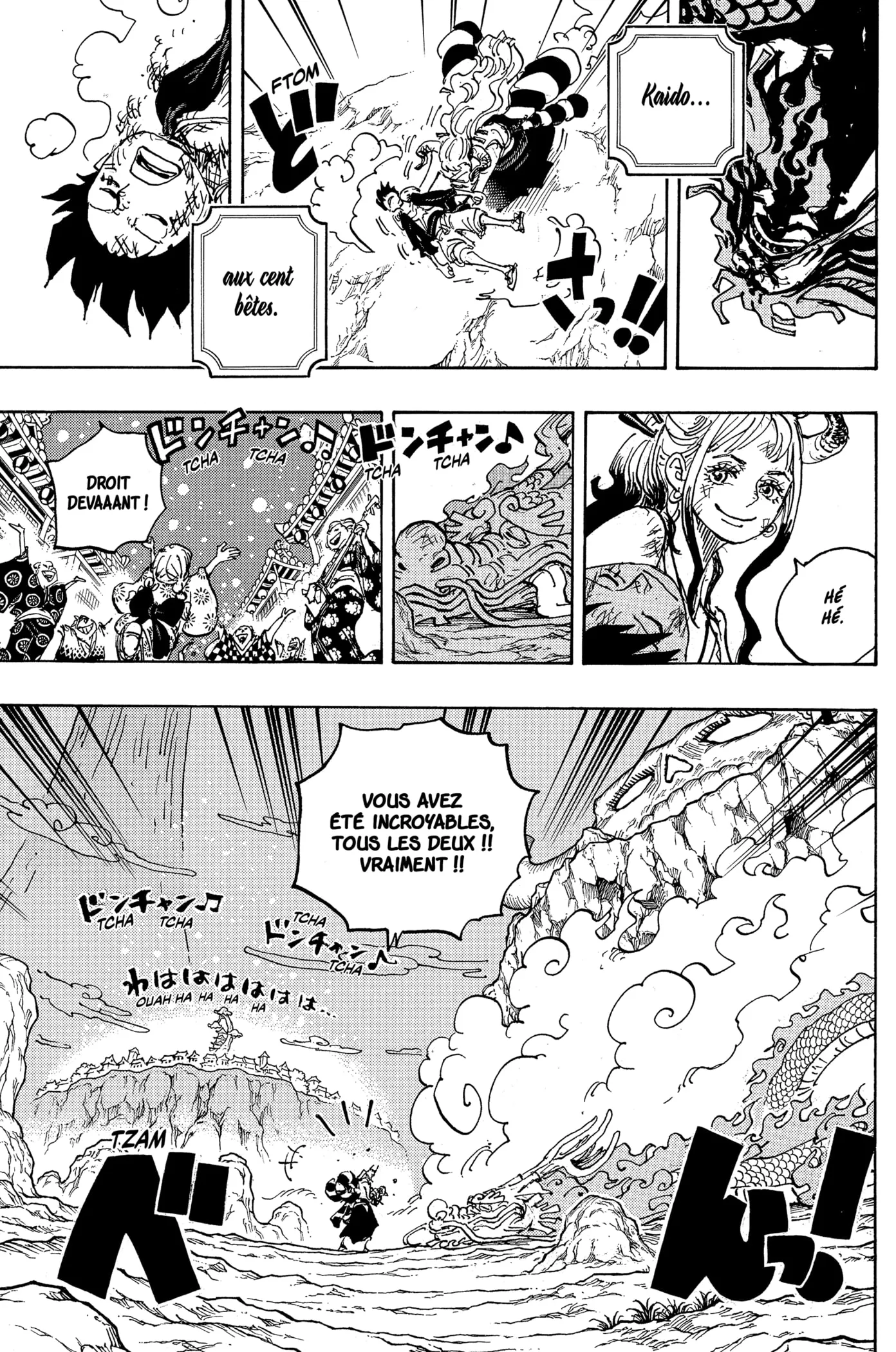Scan One Piece Chapitre 1050 : Honneur - Page 3 sur ScanVF.Net