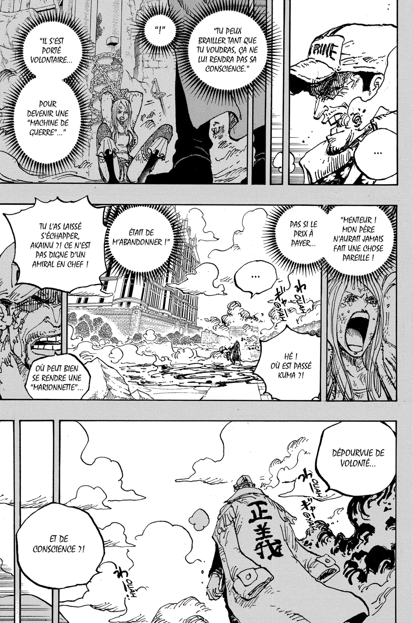 Scan One Piece Chapitre 1092 : La folle incursion de Kuma le tyran sur ...