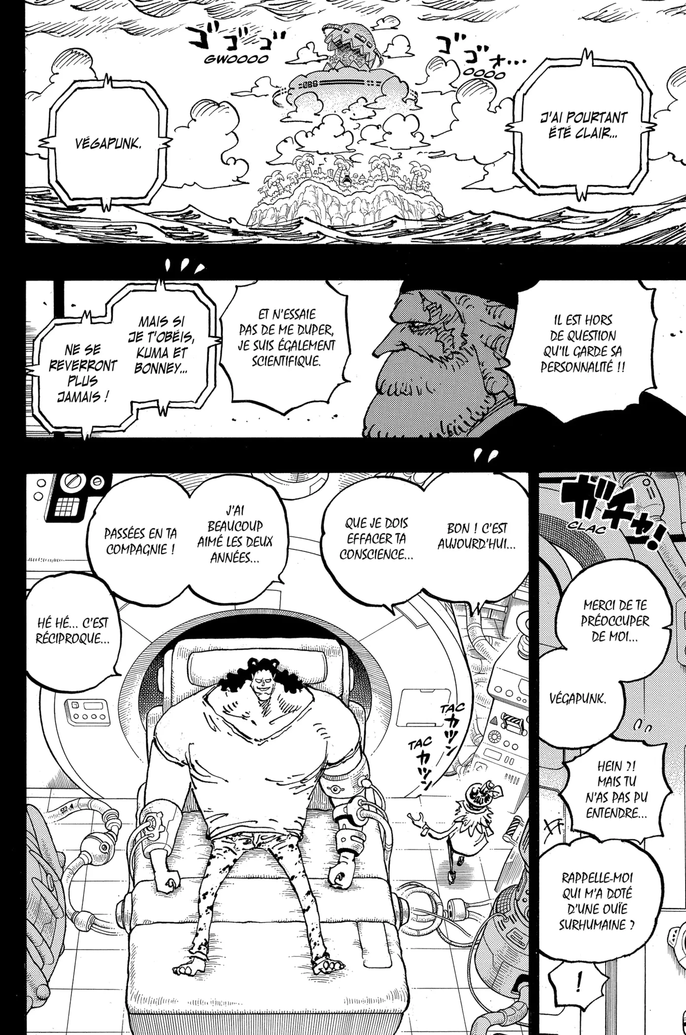 Scan One Piece Chapitre 1102 : La vie de Kuma - Page 12 sur ScanVF.Net