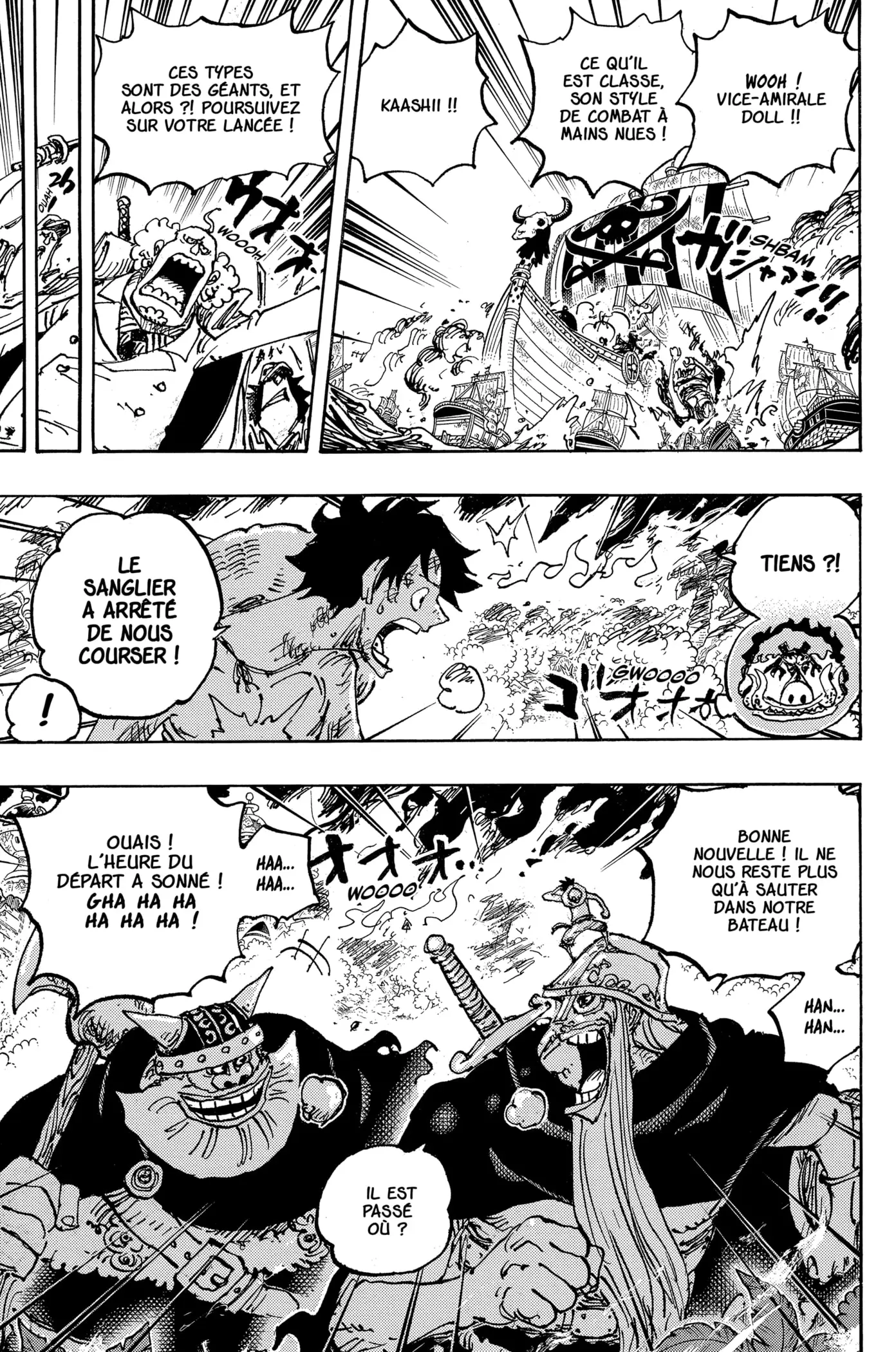 Scan One Piece Chapitre 1117 : Se... - Page 11 sur ScanVF.Net