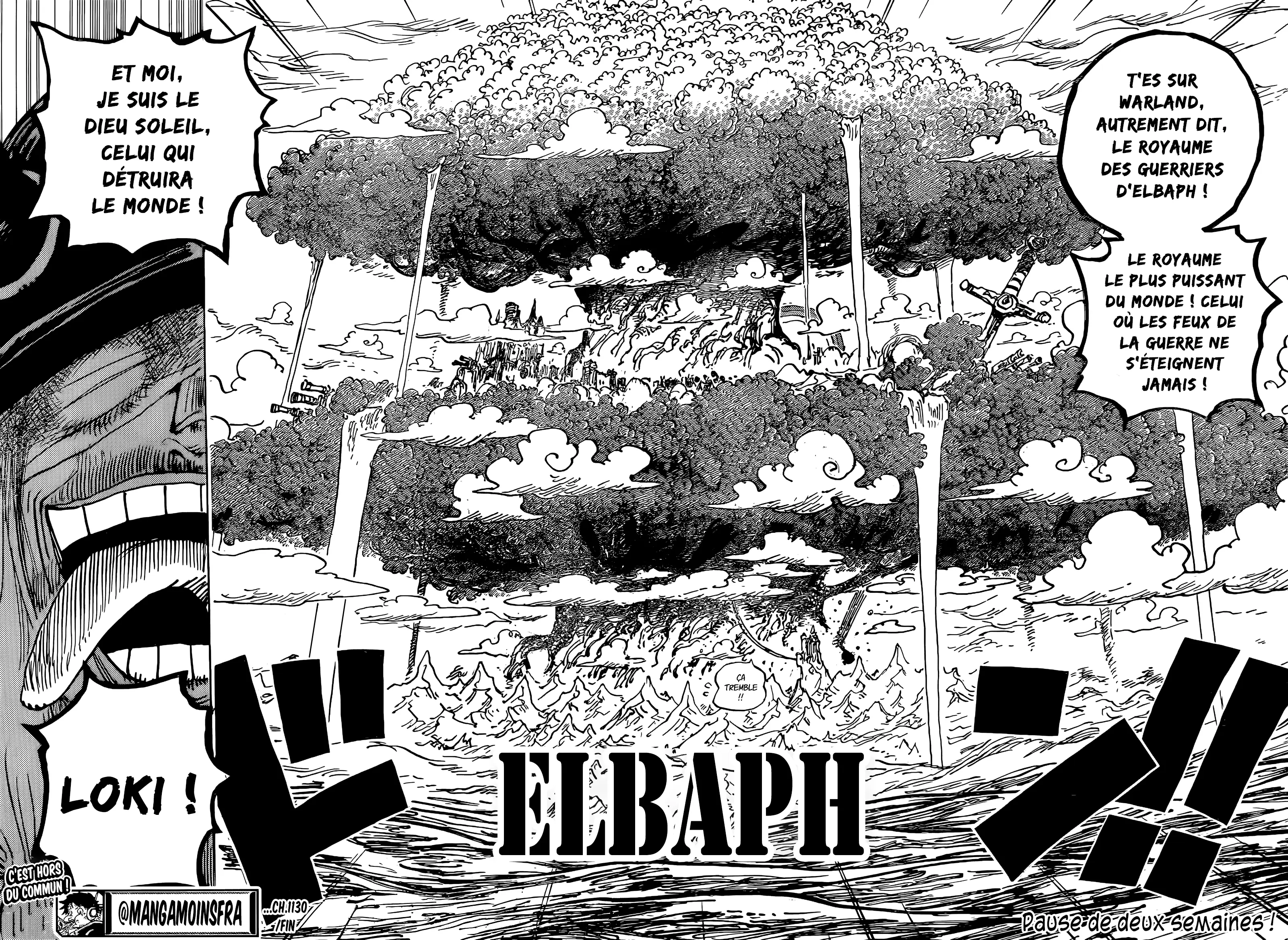 Scan One Piece Chapitre 1130 : Le prince maudit - Page 13 sur ScanVF.Net