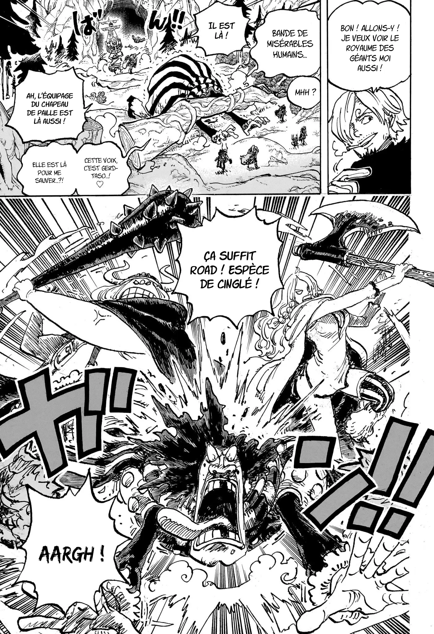 Scan One Piece Chapitre 1132 : Aventure à Elbaph - Page 10 sur ScanVF.Net
