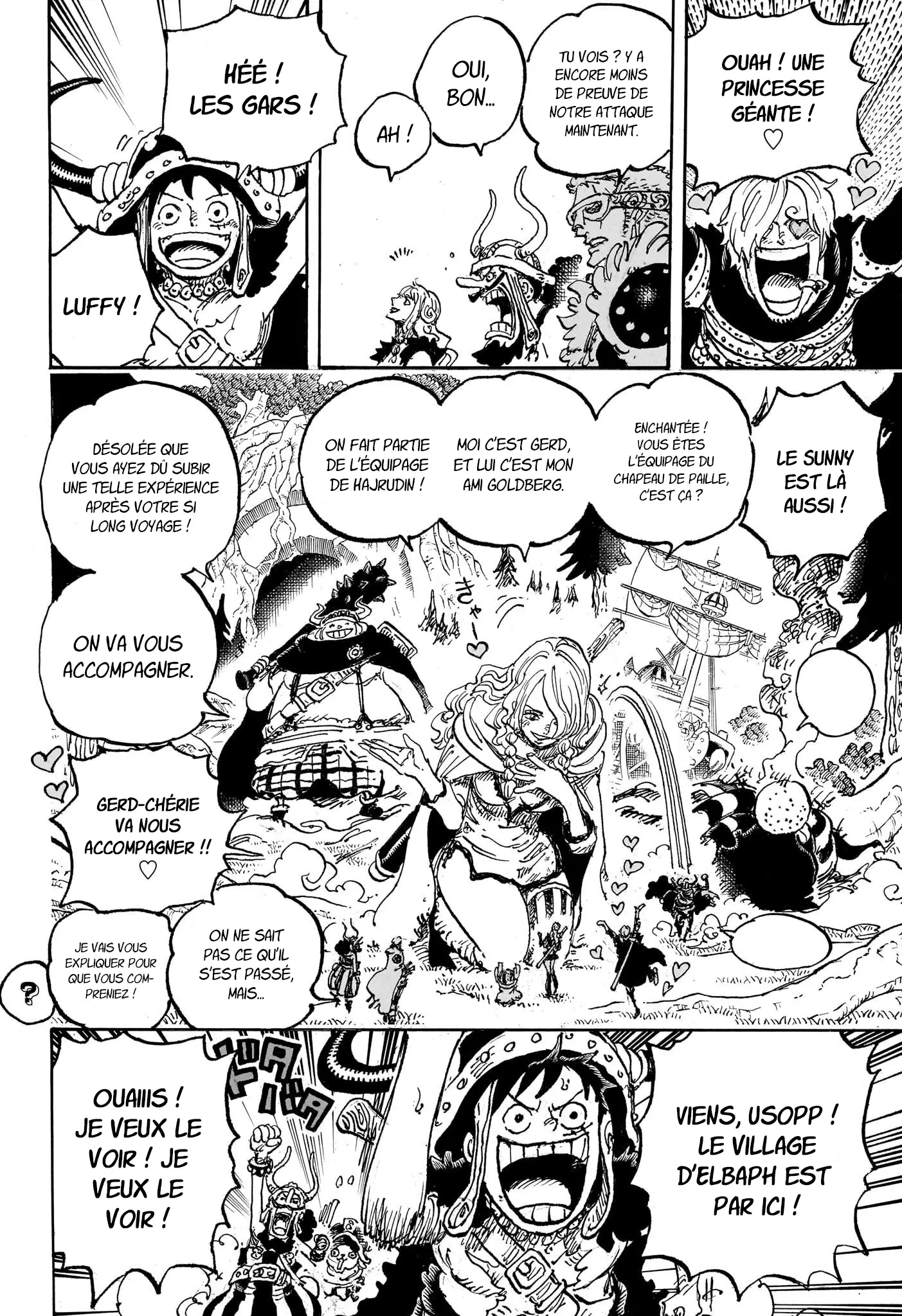 Scan One Piece Chapitre 1132 : Aventure à Elbaph - Page 11 sur ScanVF.Net