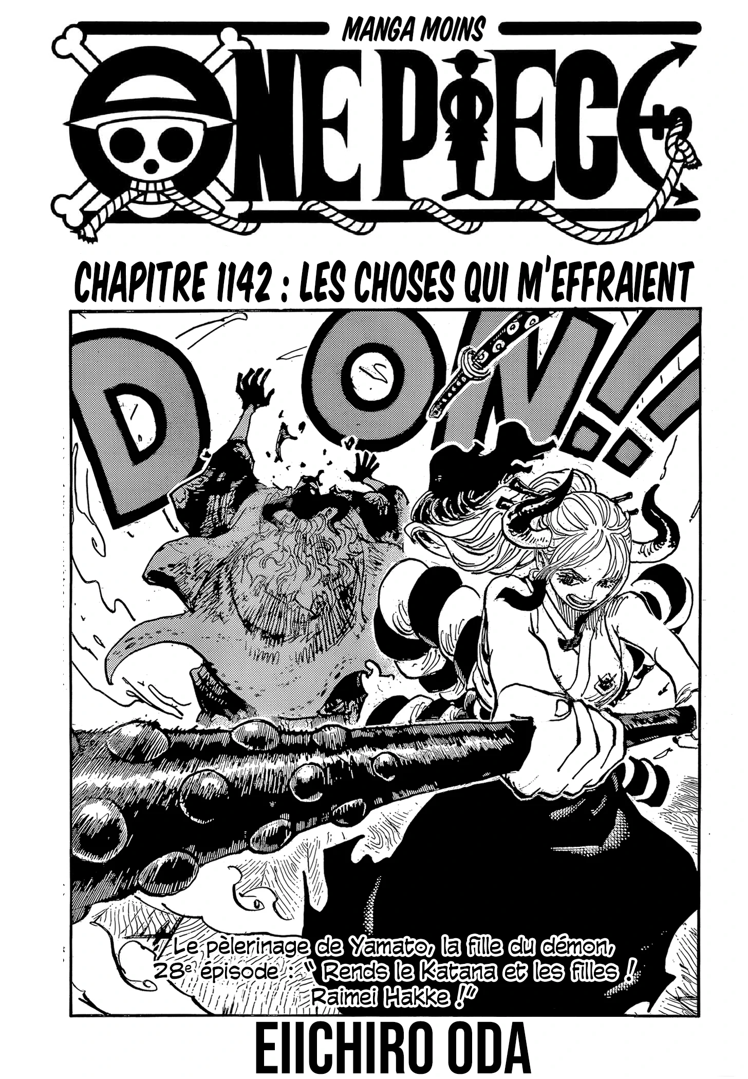 Scan One Piece Chapitre 1142 : Les chose qui m m'effraient - Page 1 sur ...