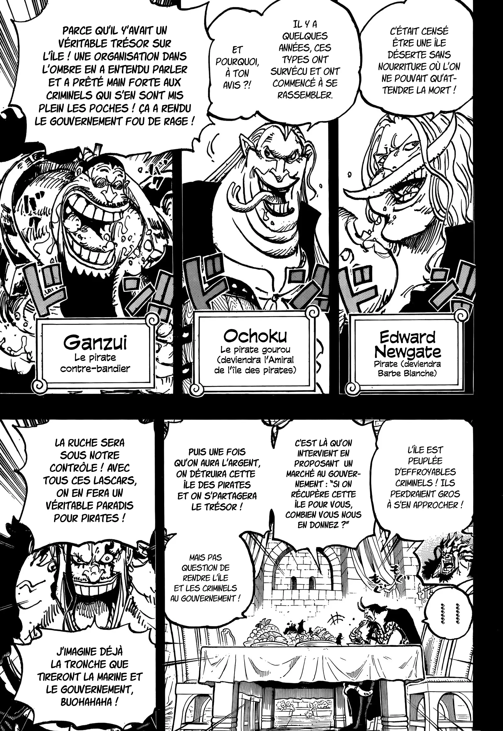 Scan One Piece Chapitre 1155 : L'équipage des Rocks - Page 13 sur ...