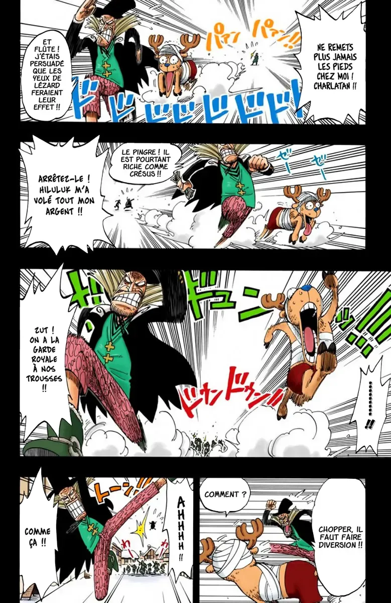 Scan One Piece Chapitre 142 : Tête de mort et cerisiers (en couleurs ...