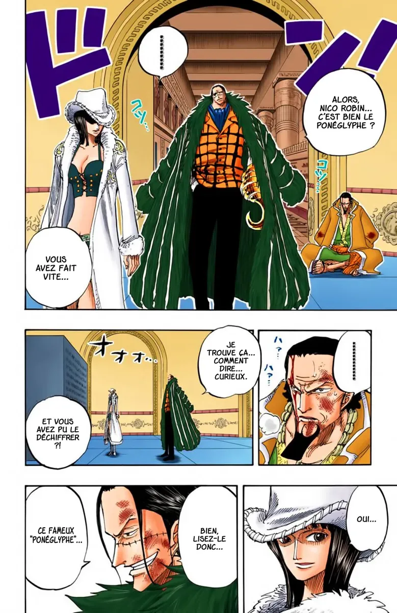 Scan One Piece Chapitre 203 : Ça sent le croco ! (en couleurs) - Page 4 ...