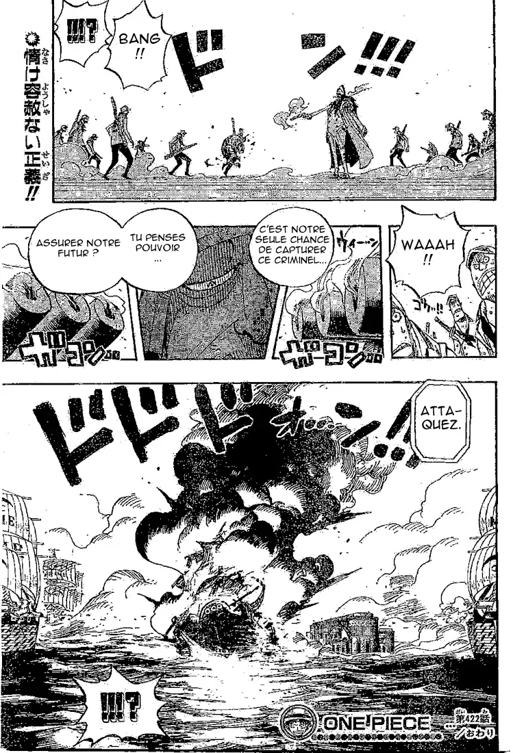 Scan One Piece Chapitre 422 : Rob Lucci - Page 18 sur ScanVF.Net