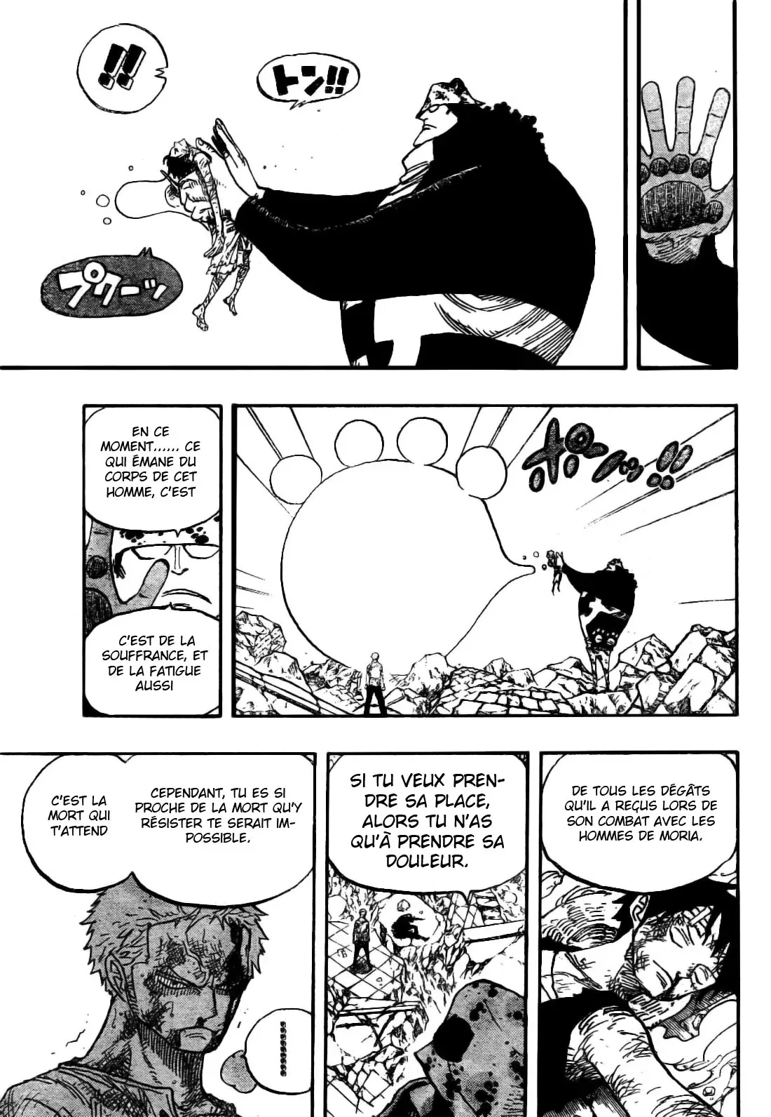 Scan One Piece Chapitre 485 : Chapeau de Paille Pirates : Zoro le ...