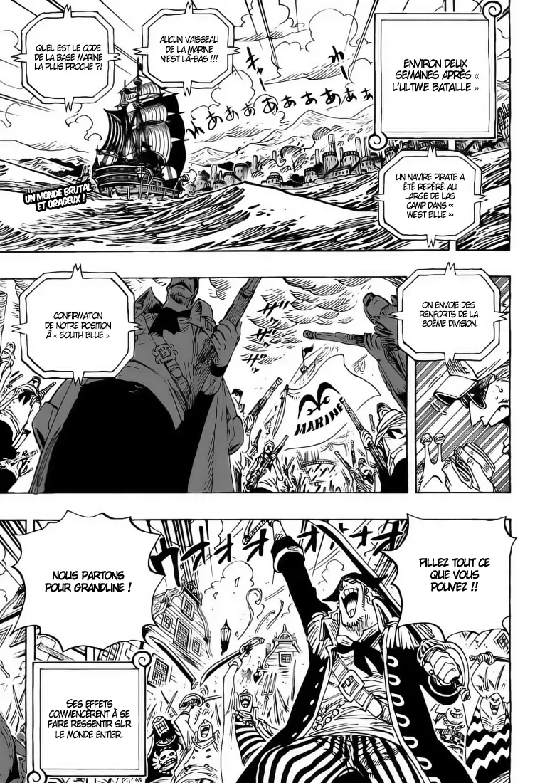 Scan One Piece Chapitre 582 : - Luffy et Ace - Page 2 sur ScanVF.Net