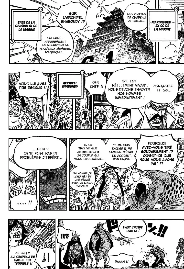 Scan One Piece Chapitre 598 : 2 ans plus tard - Page 20 sur ScanVF.Net