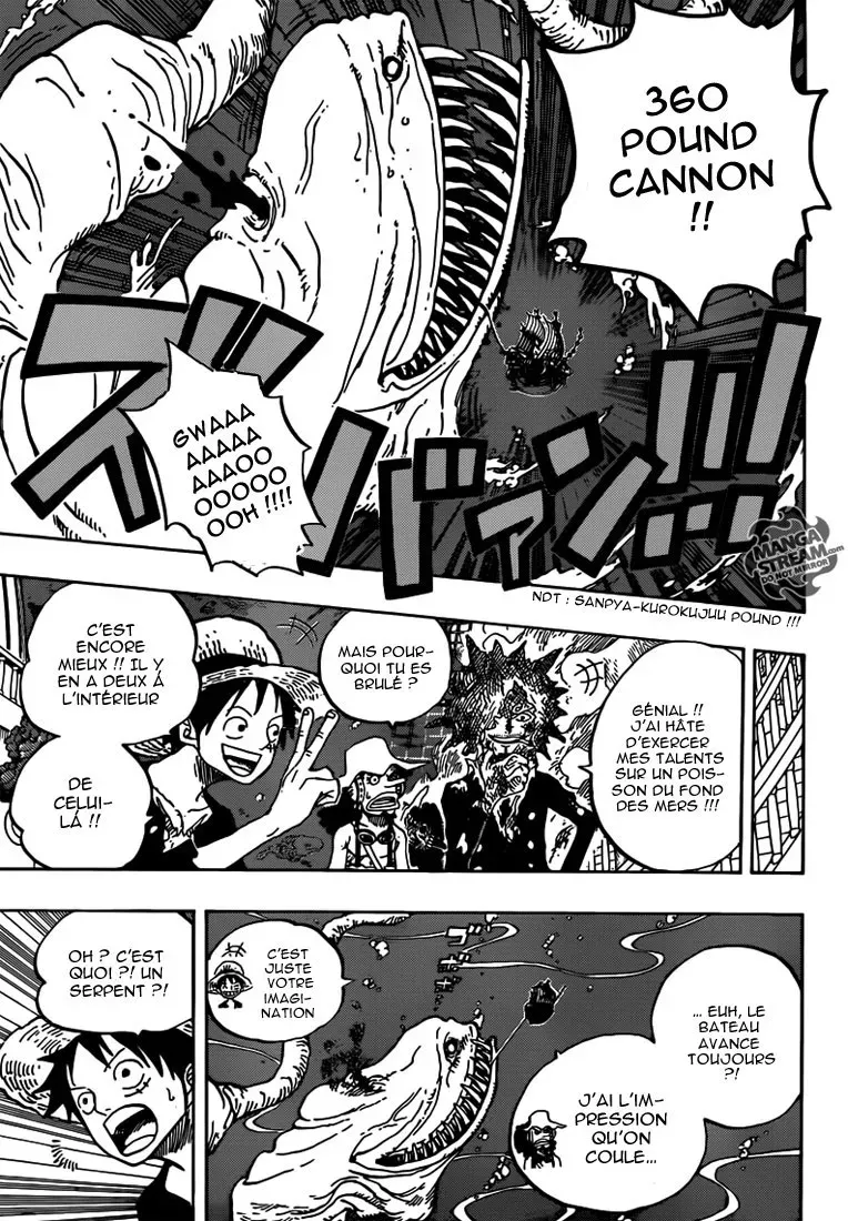Scan One Piece Chapitre 654 : Gam (Shogun) - Page 7 sur ScanVF.Net