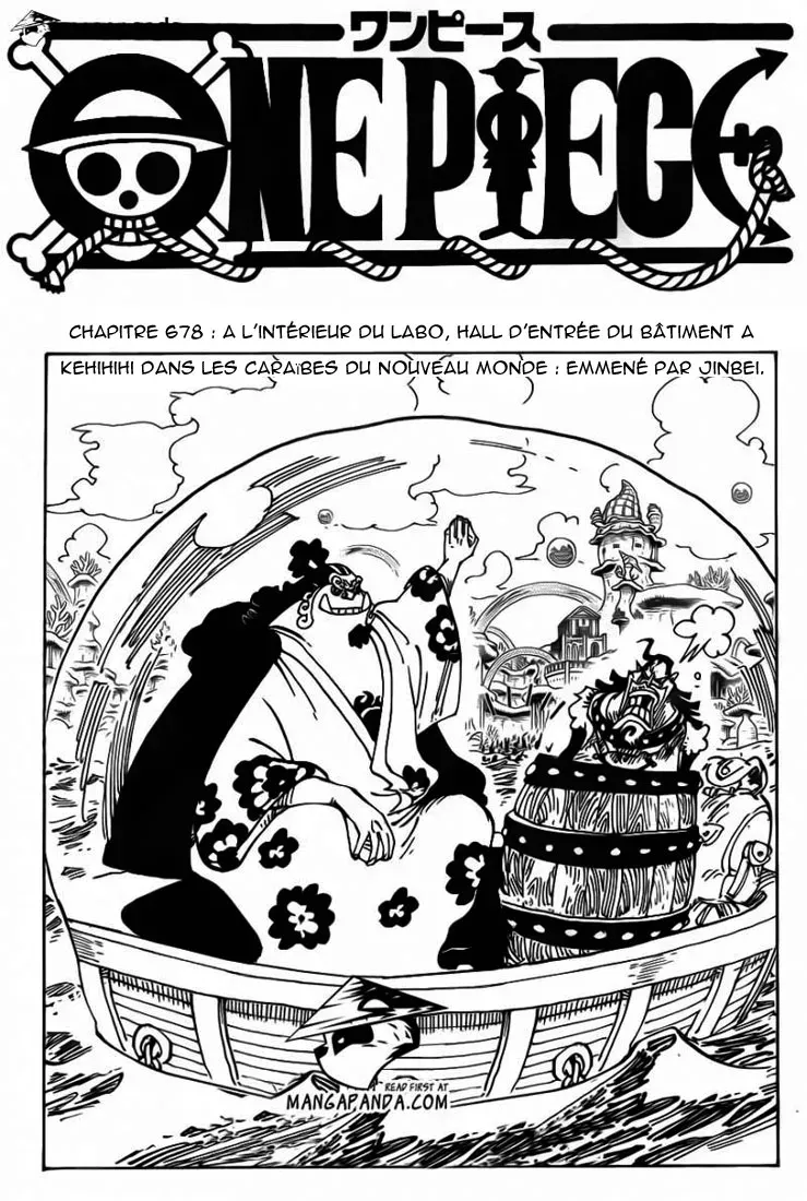 Scan One Piece Chapitre 678 : À l'intérieur du labo, Hall d'entrée du ...