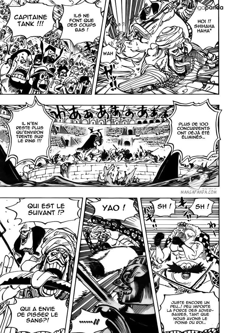 Scan One Piece Chapitre 708 : Les crapules du colisée - Page 11 sur ...