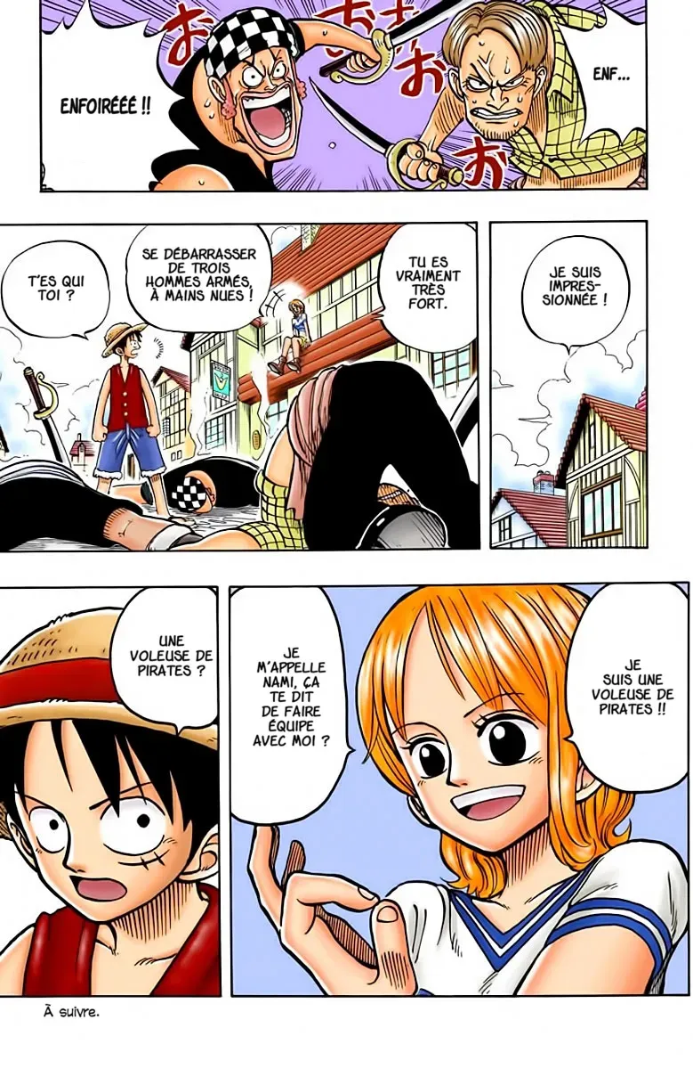 Scan One Piece Chapitre 8 : Nami (en couleurs) - Page 19 sur ScanVF.Net